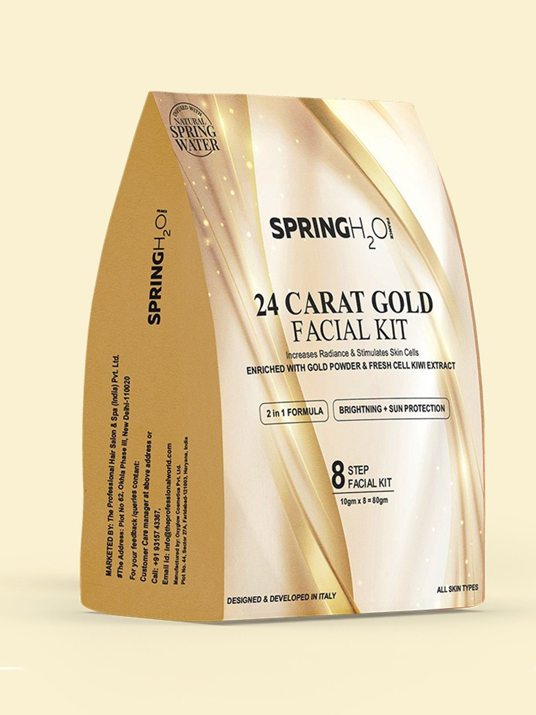 Buy Spring H2O 8 Steps 2 In 1 Formula Brightening & Sun Protection 24 ...