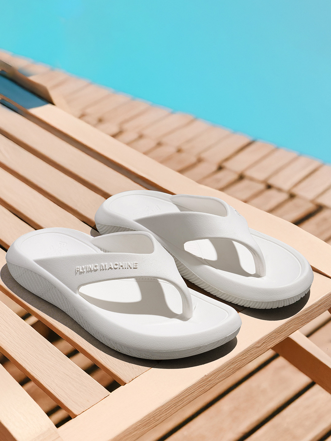 Buy Flying Machine Men Rubber Thong Flip Flops - Flip Flops for Men ...