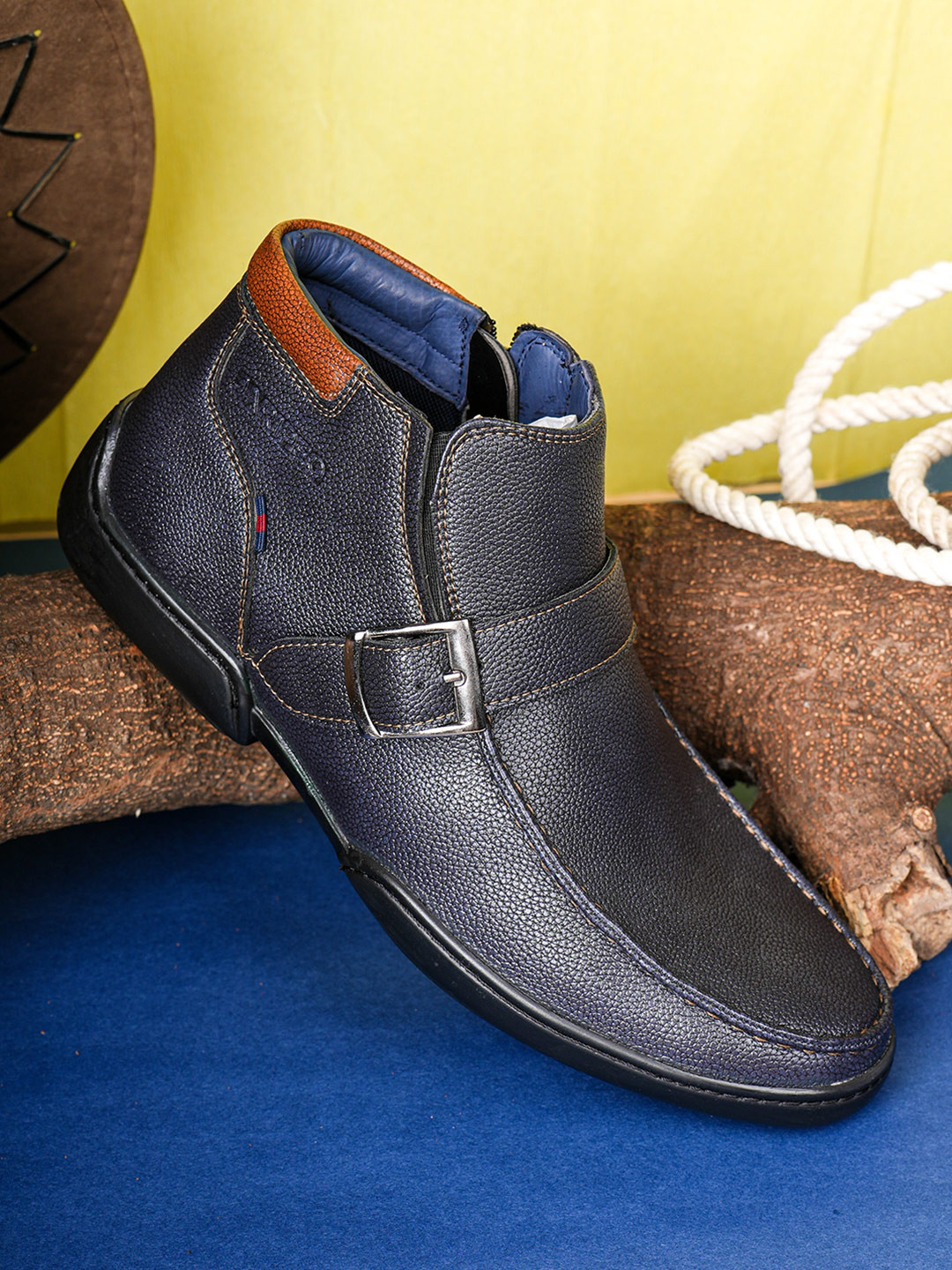 Buy Jaripeo By Buckaroo Men Flatform Heeled Regular Boots - Boots for ...