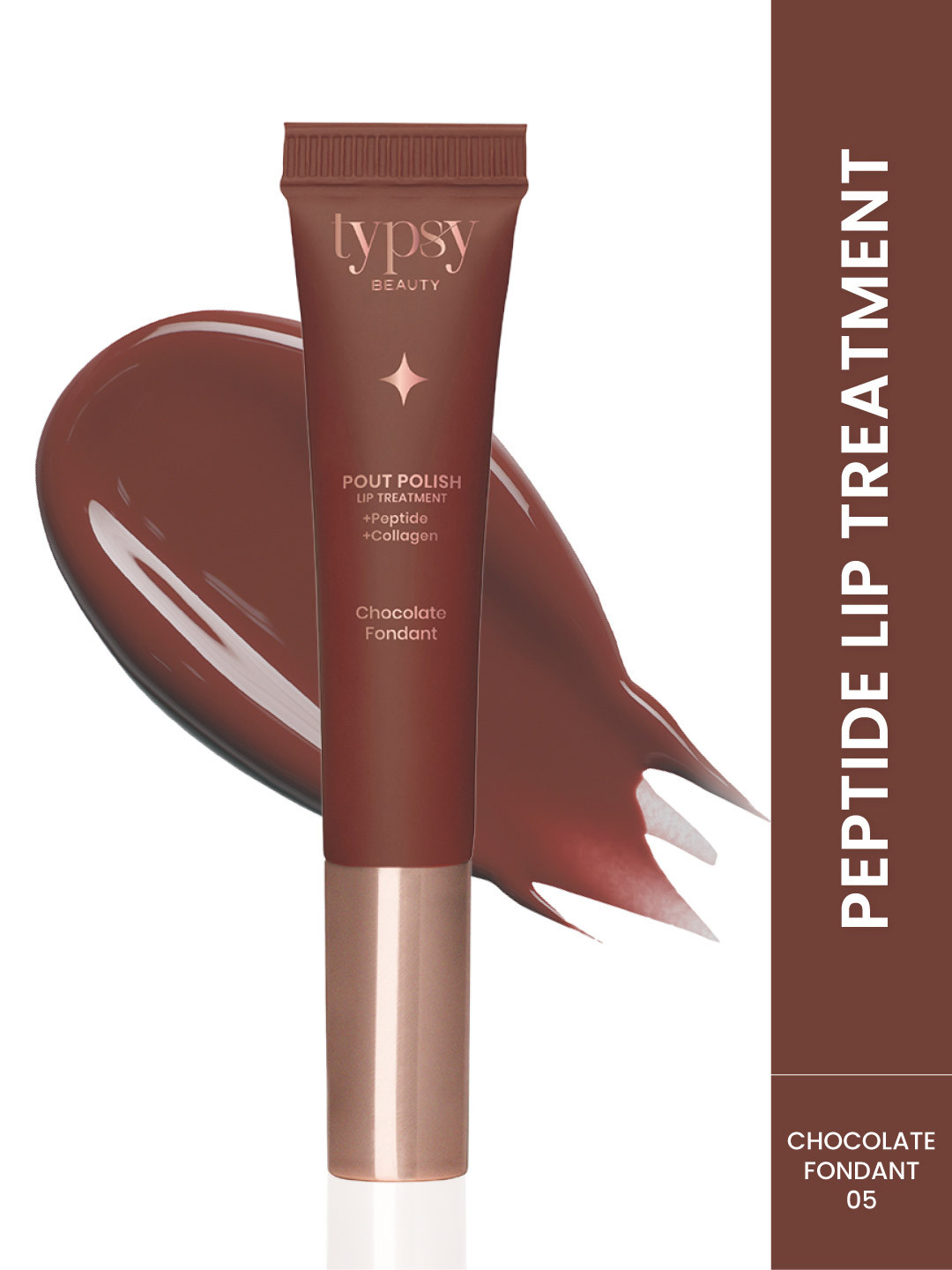 Buy Typsy Beauty Pout Polish Peptide Lip Treatment Balm 16g Chocolate Fondant 05 - Lip Balm for ...