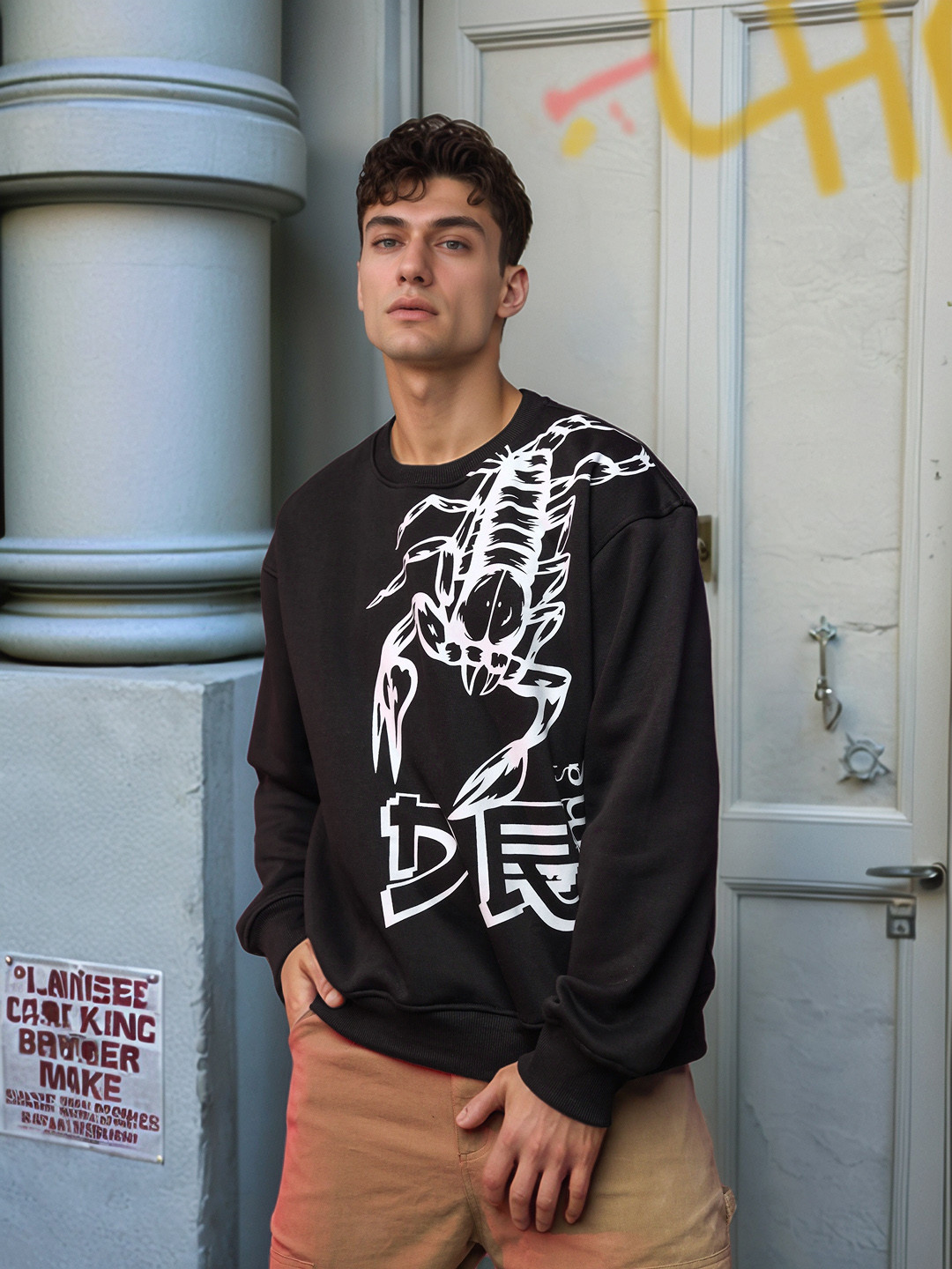 Buy UNRL Printed Sweatshirt - Sweatshirts for Men 31496297 | Myntra