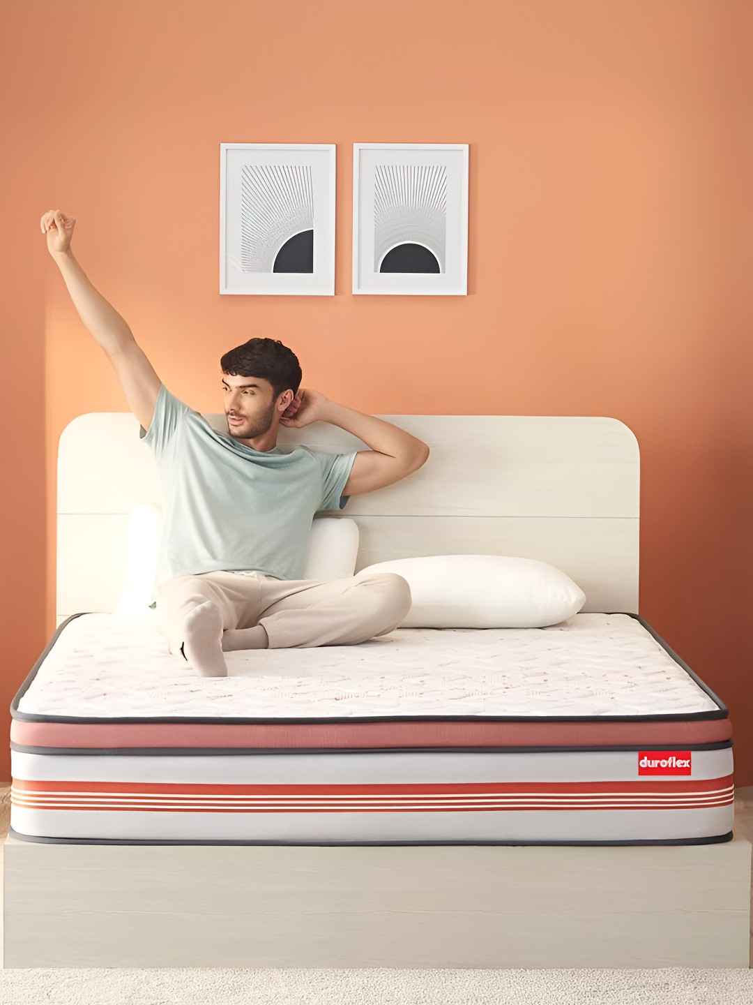 Buy Duroflex Propel Plus NRG Layer Medium Firm King 8" Pocket Spring ...