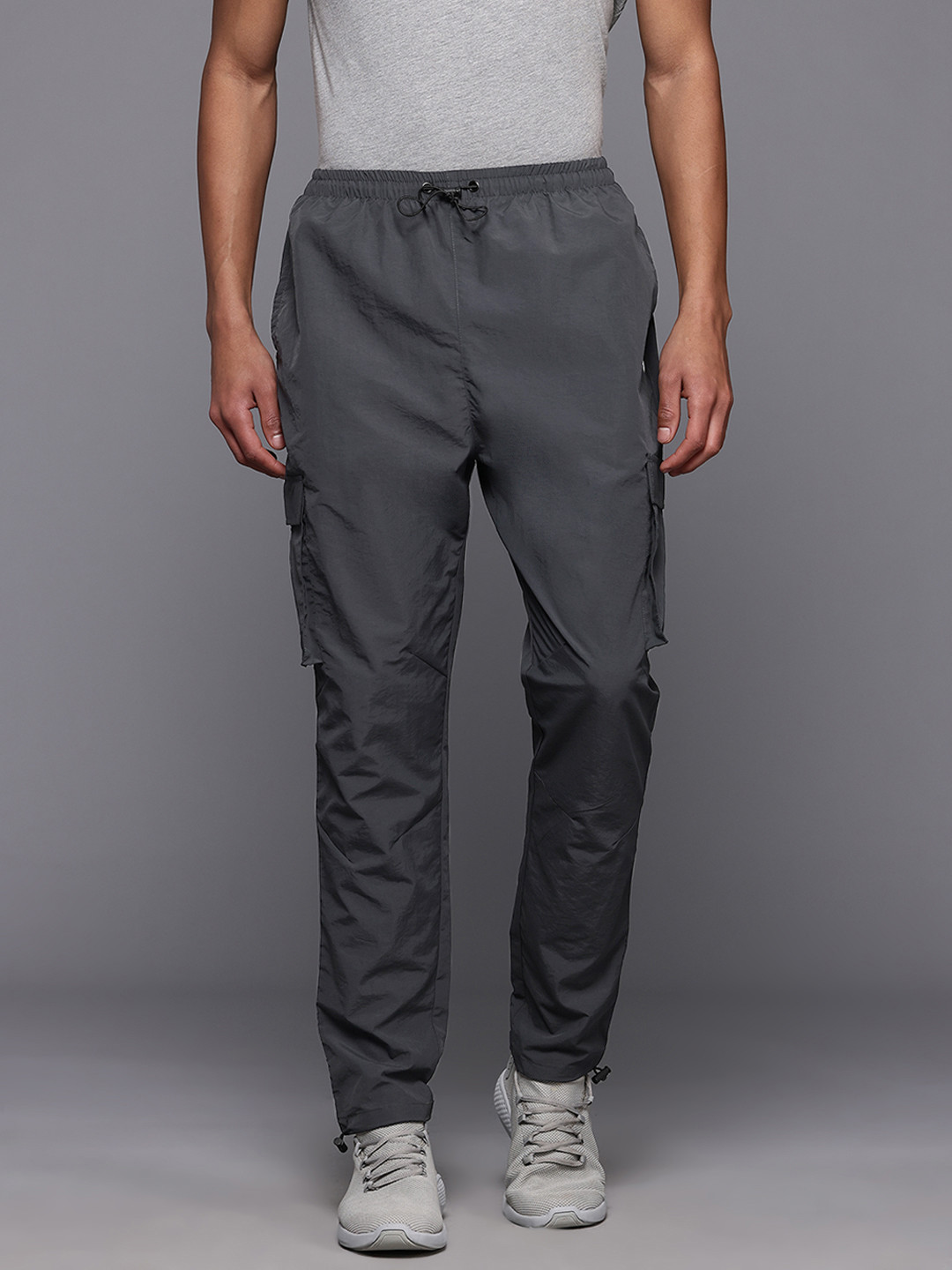 Buy HRX By Hrithik Roshan Lifestyle Men Cargo Style Joggers - Track ...
