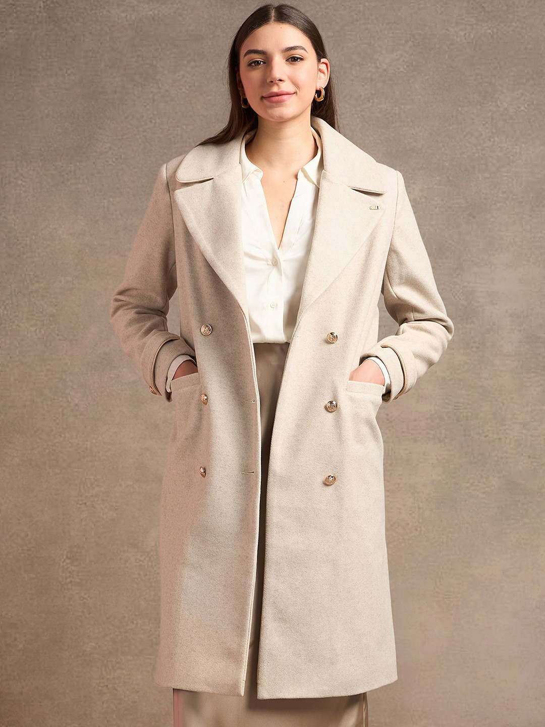 Buy U.S. Polo Assn. Women Women Longline Tailored Jacket - Jackets for ...