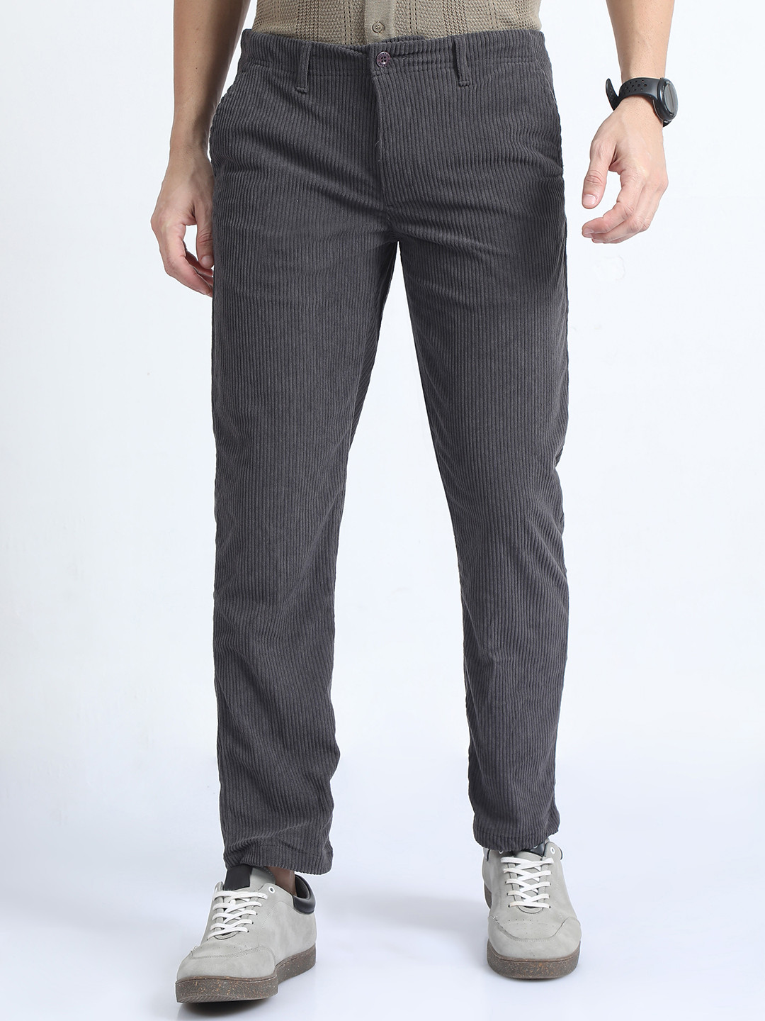 Buy RIGS AND RAGS Men Smart Straight Fit Chinos Trousers - Trousers for ...