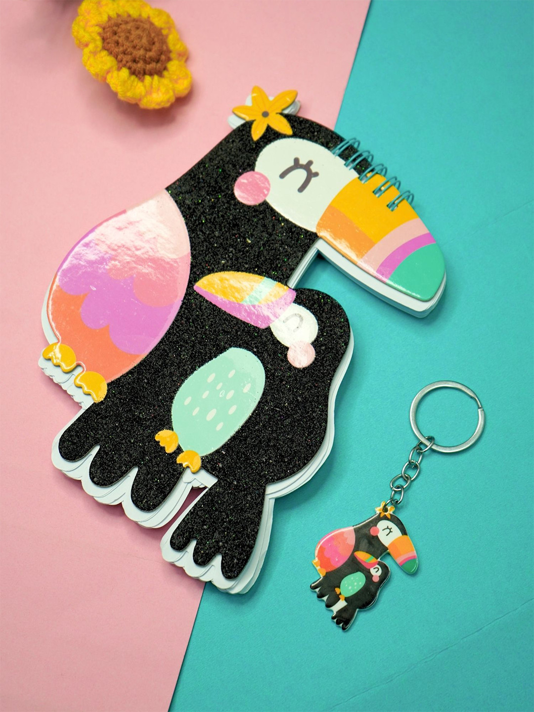 Buy Tinker Squad Macaw Shape Diary Set With Keyring Stationery ...