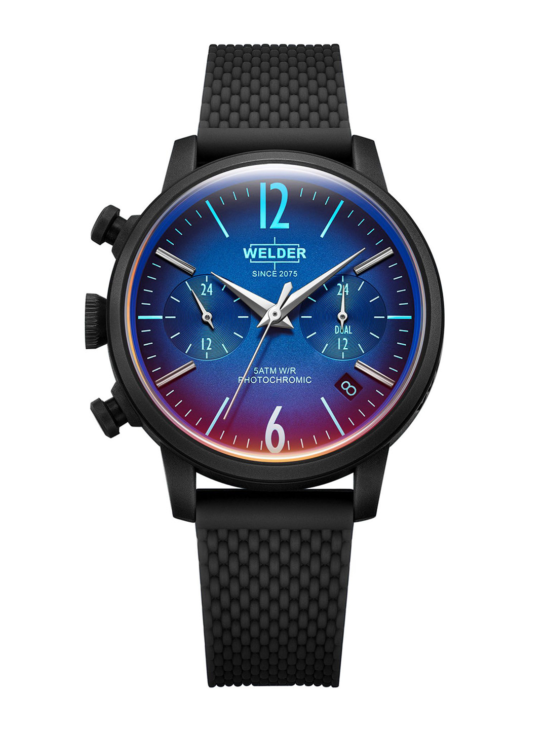 Buy WELDER Women Brass Dial & Leather Straps Analogue Multi Function ...