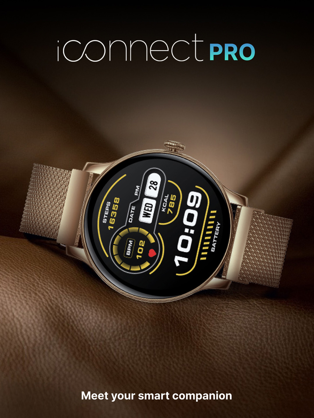 Buy Timex Unisex IConnect Pro 1.38"(3.50 Cm) Display With BT Calling ...