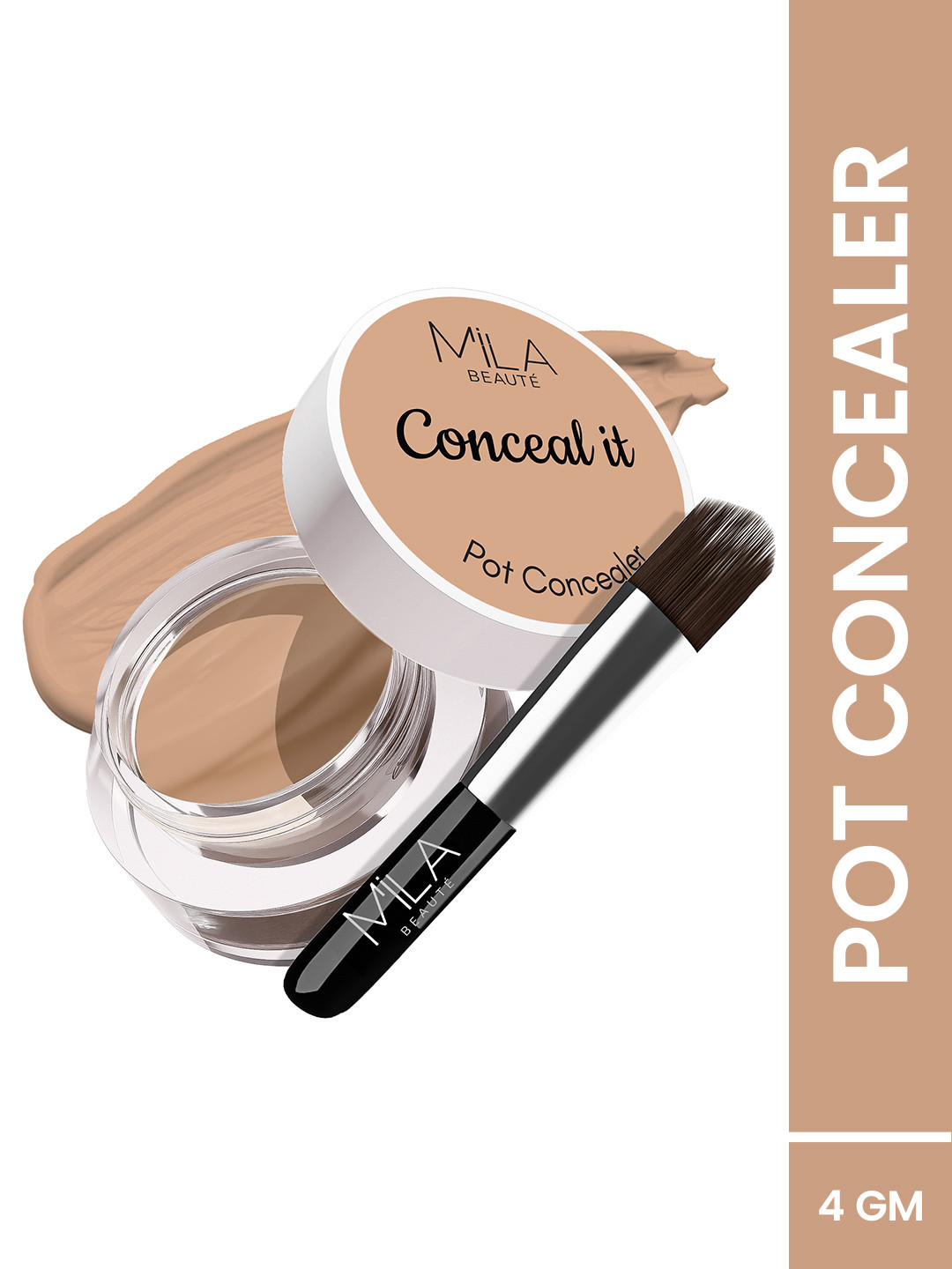 Buy MILA BEAUTE Conceal It Pot Concealer Enriched With SPF 15 & Vitamin ...