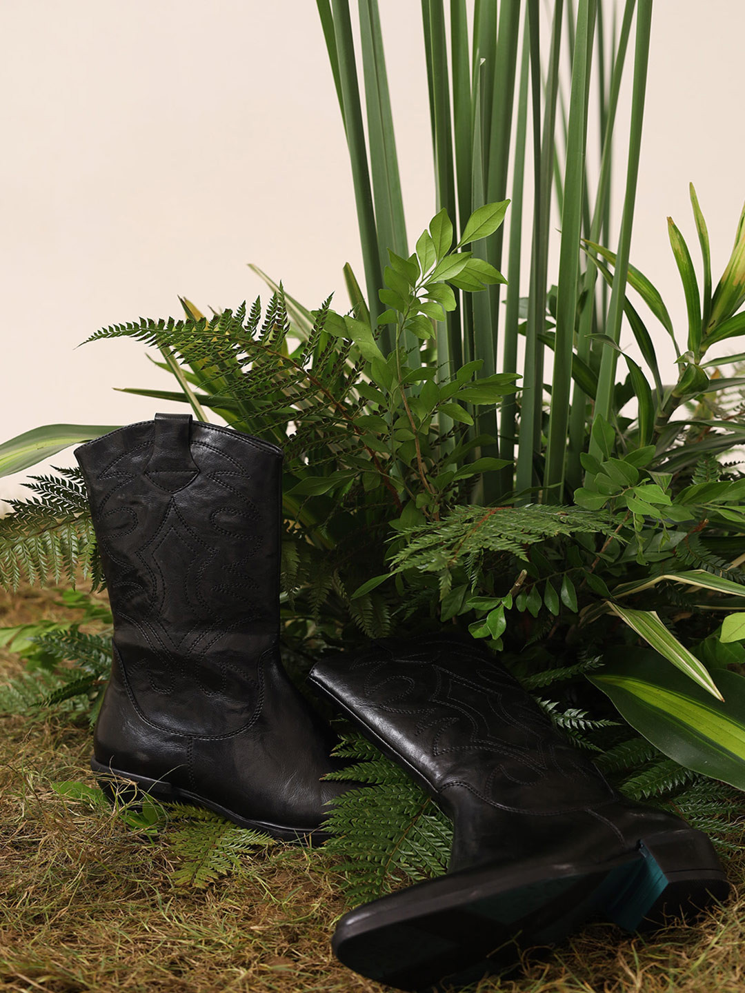 Buy MICHAEL ANGELO Women Casual Block Heeled Cowboy Boots - Boots for ...
