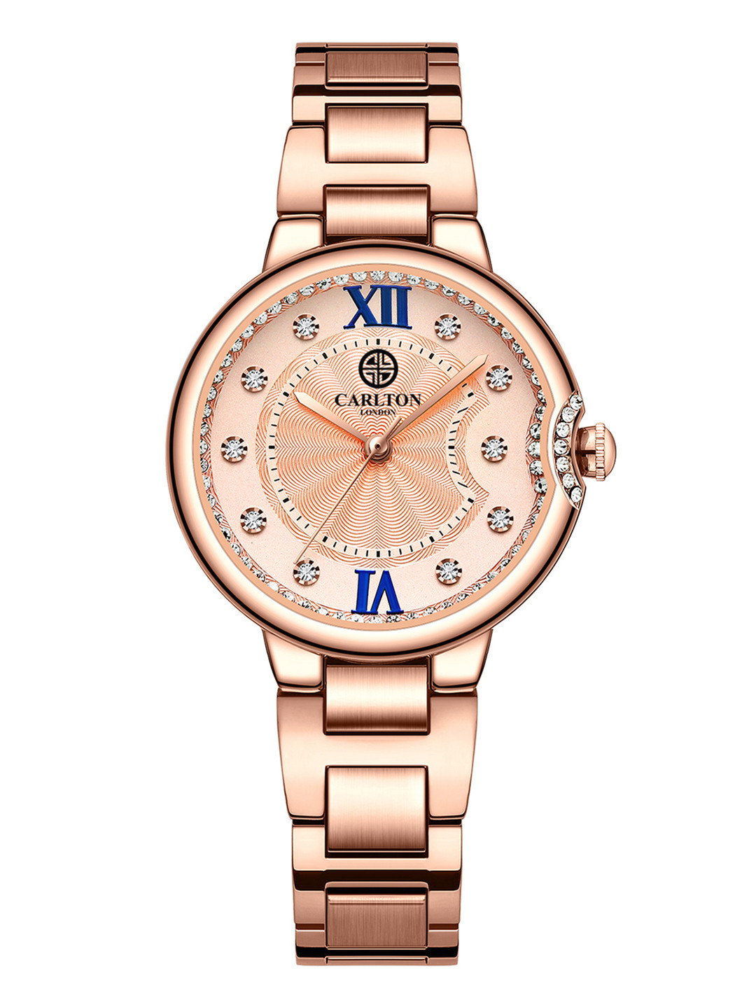 Buy Carlton London Women Charlotte Analog Watch CLDRGS 002 - Watches ...