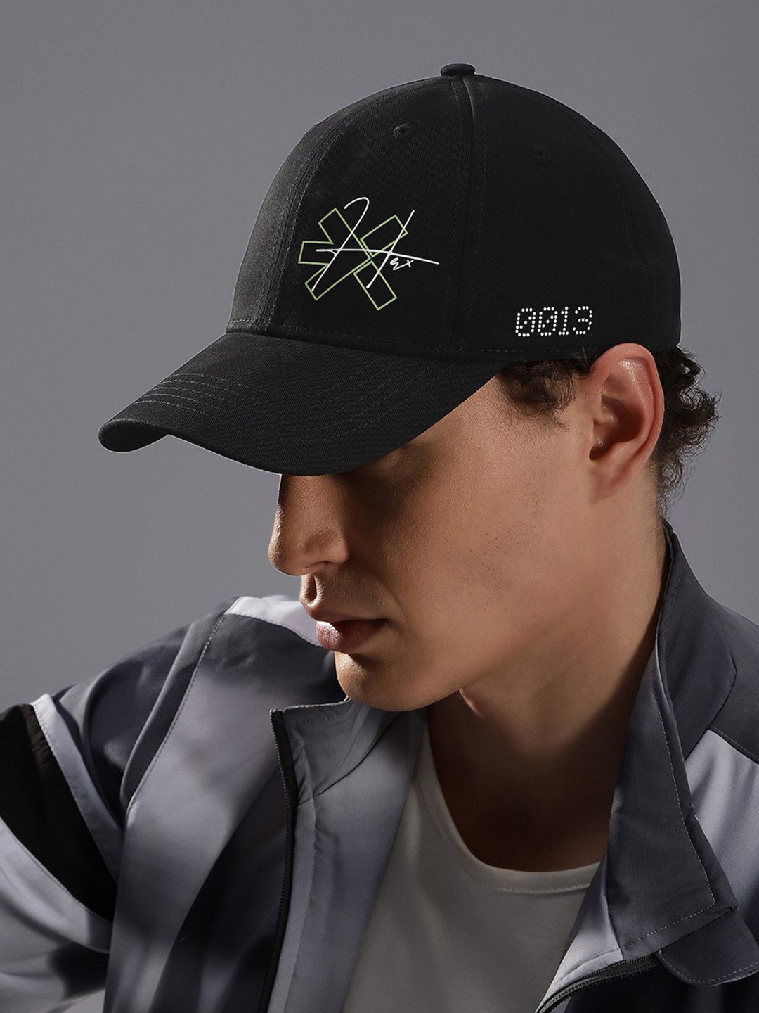 Buy HRX By Hrithik Roshan Men Printed Pure Cotton Baseball Cap - Caps ...