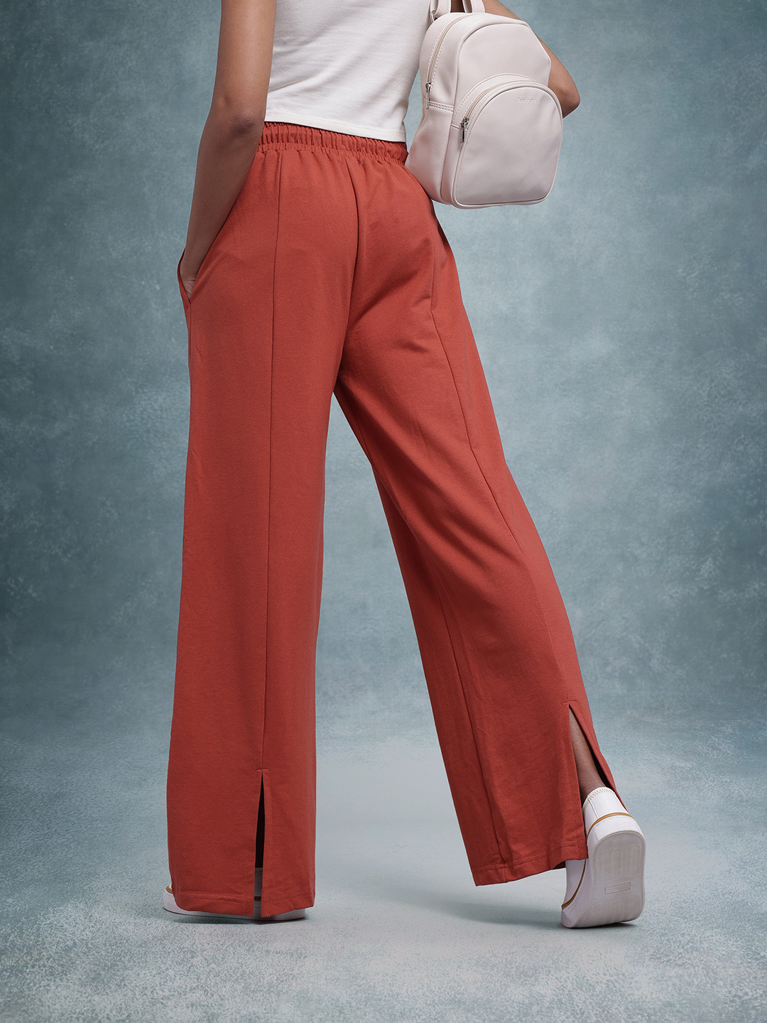 Buy The Roadster Life Co. Women Wide Leg Track Pants - Track Pants for ...
