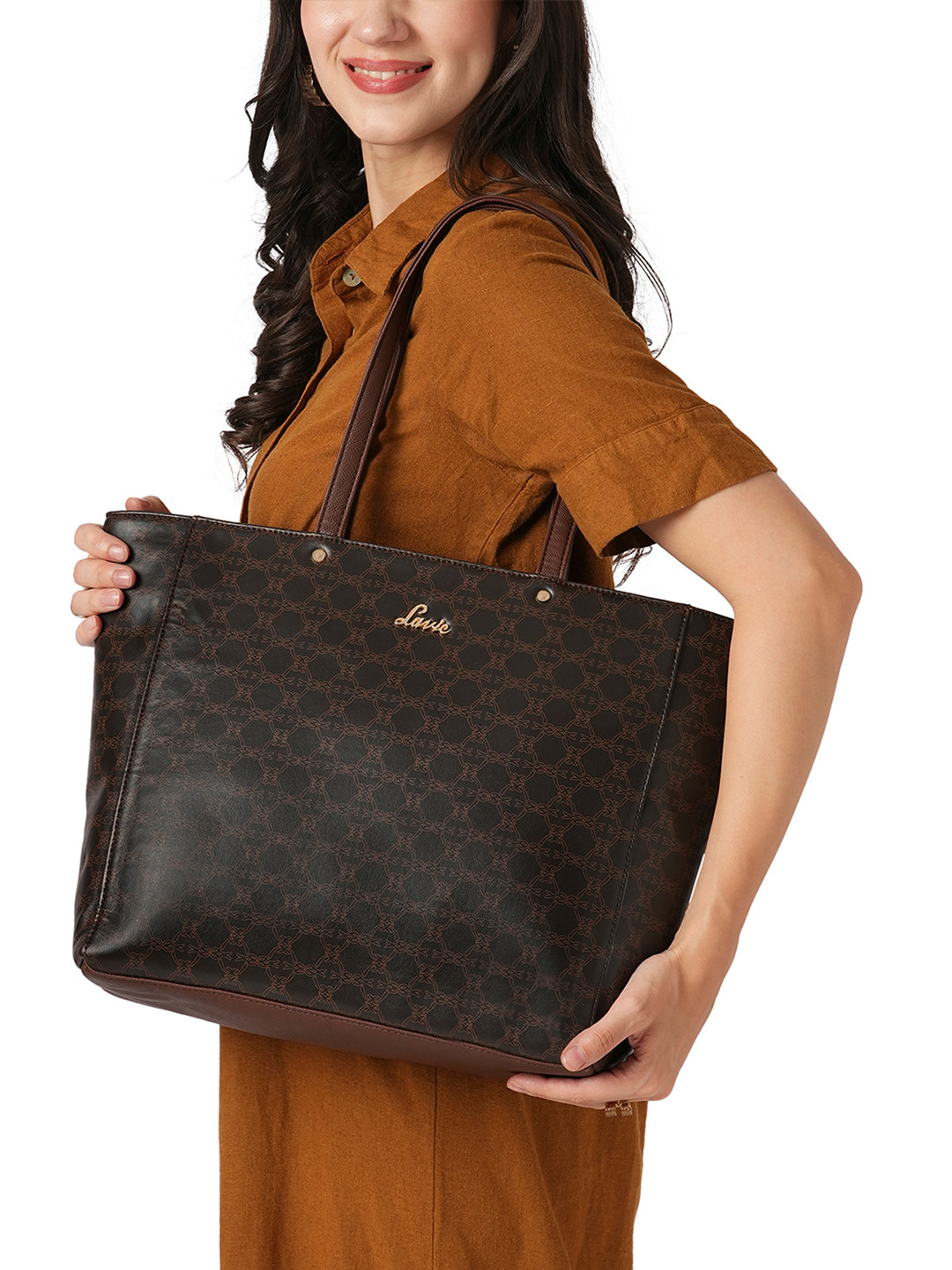 Buy Lavie Women Mono Amanda Large Tote Handbag - Handbags for Women ...