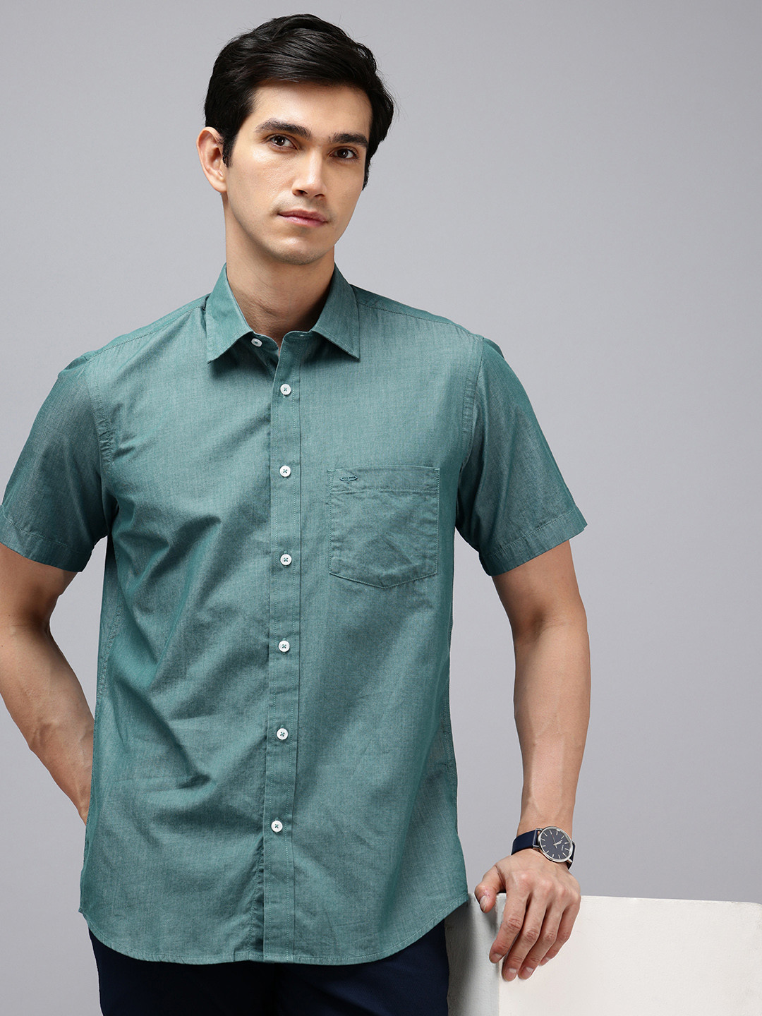 Buy ColorPlus Pure Cotton Casual Shirt - Shirts for Men 31826839 | Myntra