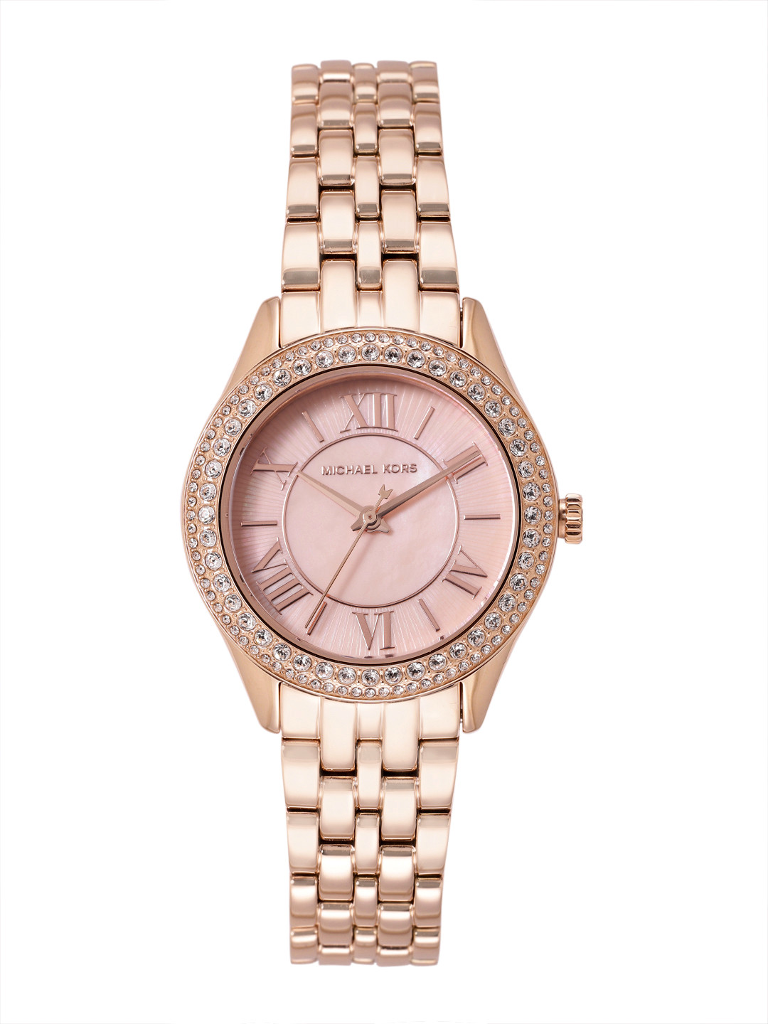 Buy Michael Kors Women Harlowe Mother Of Pearl Dial Analogue Watch ...
