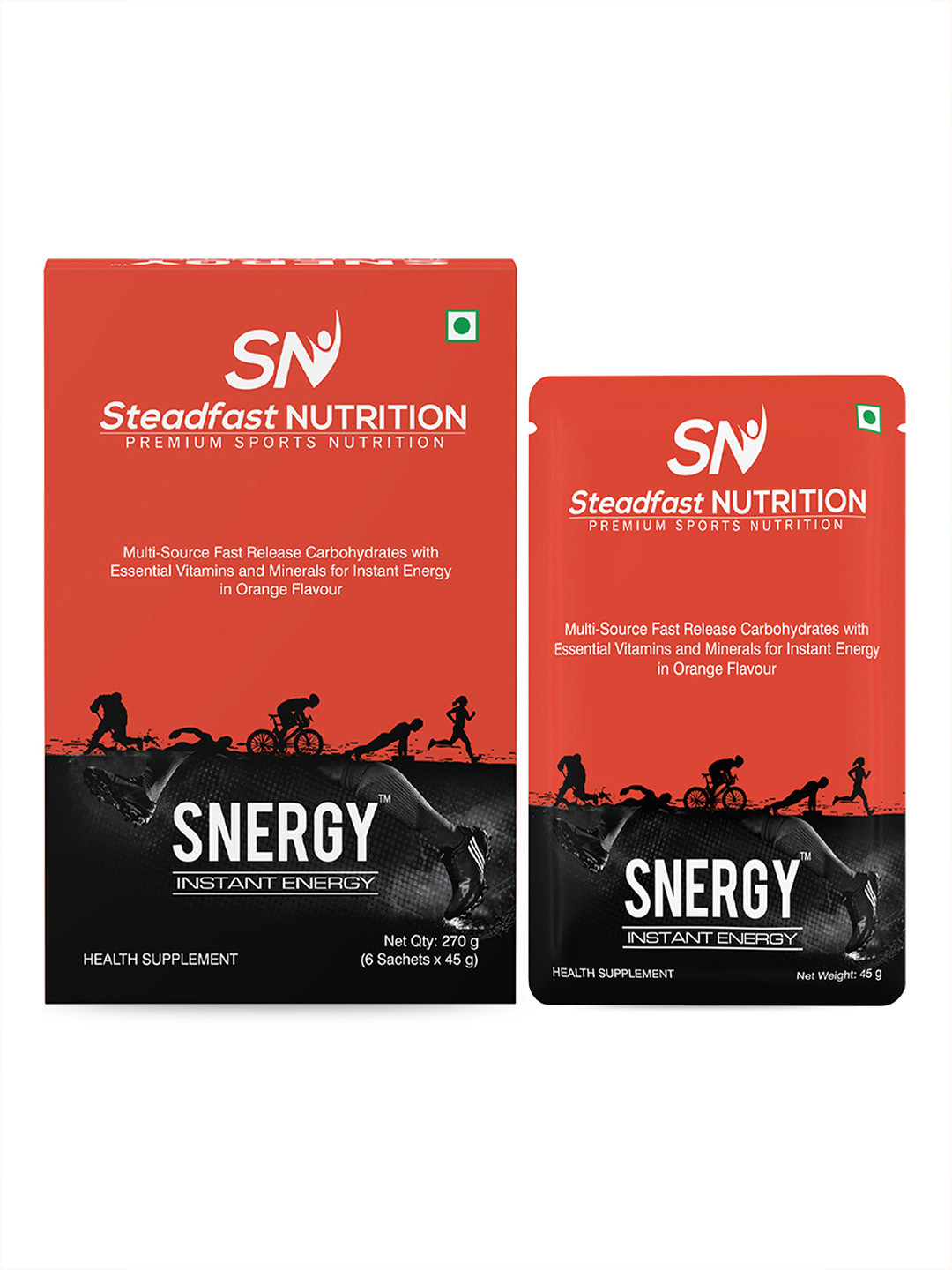 Buy Steadfast Nutrition Snergy Instant Energy Pre Workout Supplements ...