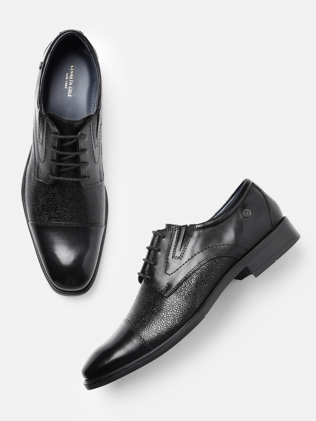 Buy Kenneth Cole Men Leather Formal Derbys - Formal Shoes for Men ...