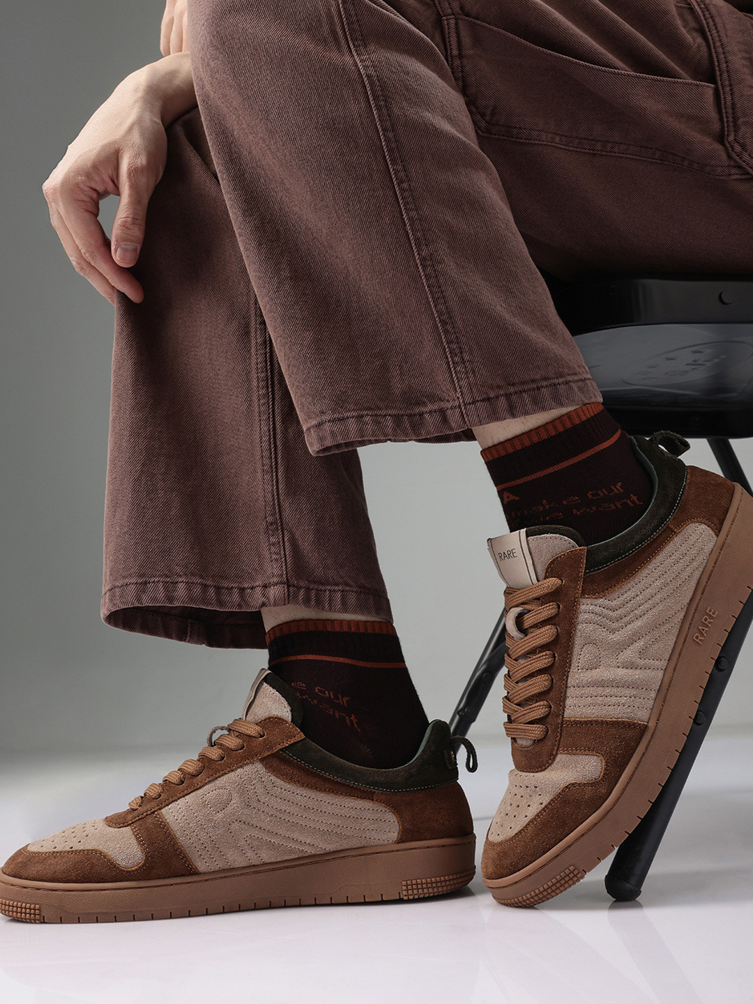 Buy RARE RABBIT Men Colourblocked Sneakers - Casual Shoes for Men ...