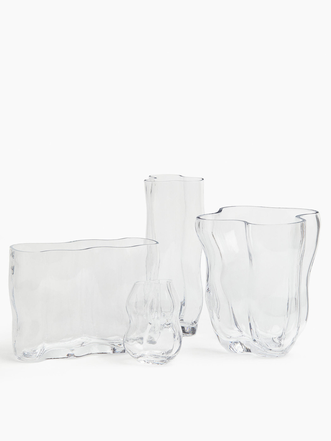 Buy H&M Transparent Large Glass Vase - Vases for Unisex 31910841 | Myntra