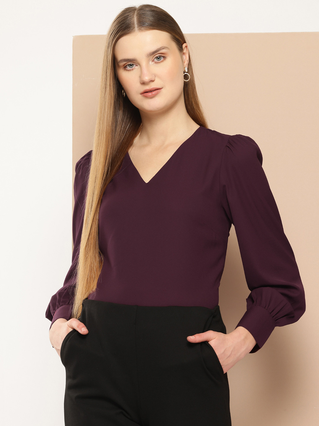 Buy Her By Invictus Formal Top - Tops for Women 31937163 | Myntra