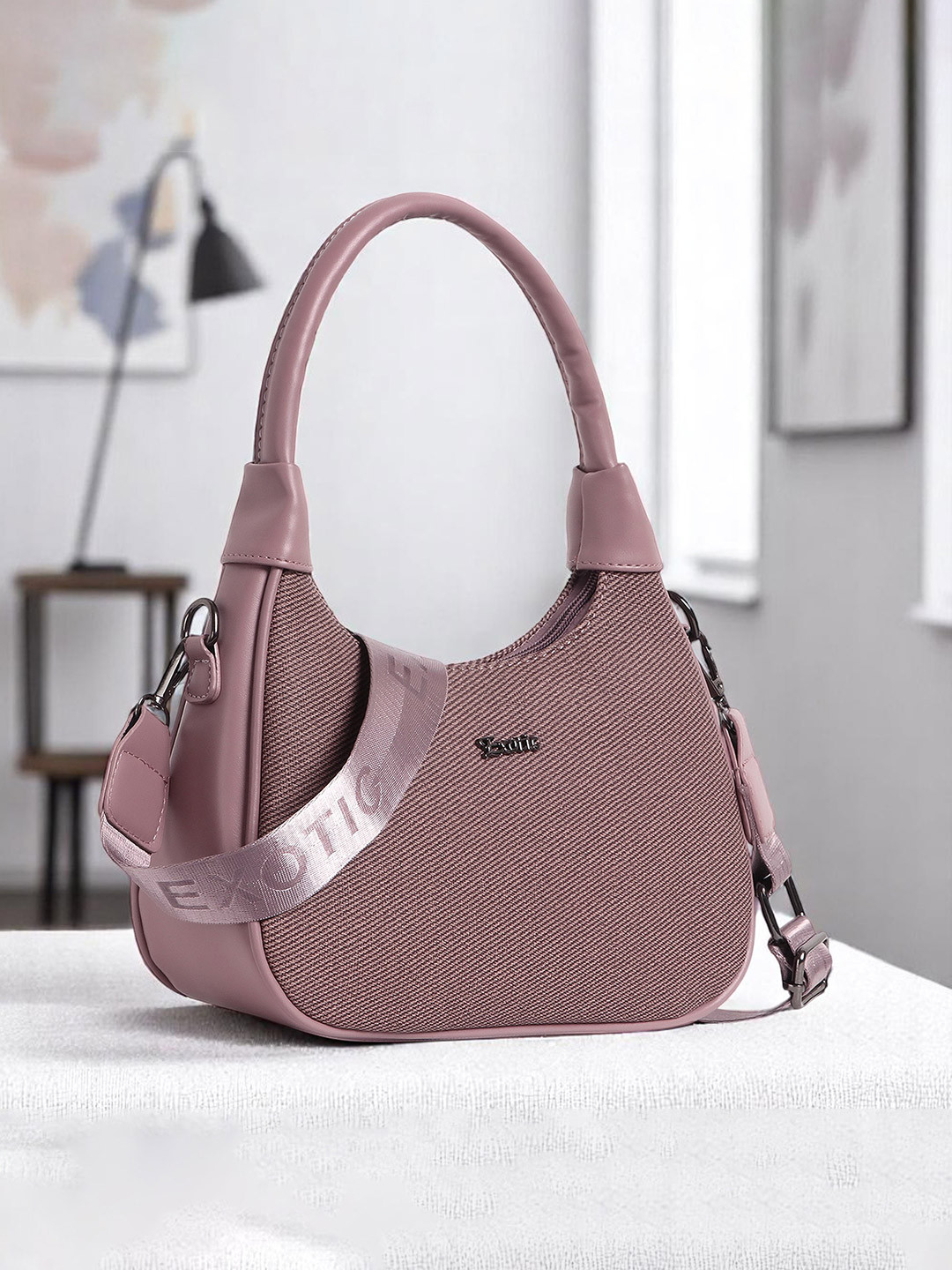 Buy Exotic Textured Swagger Hobo Bag - Handbags for Women 31942232 | Myntra