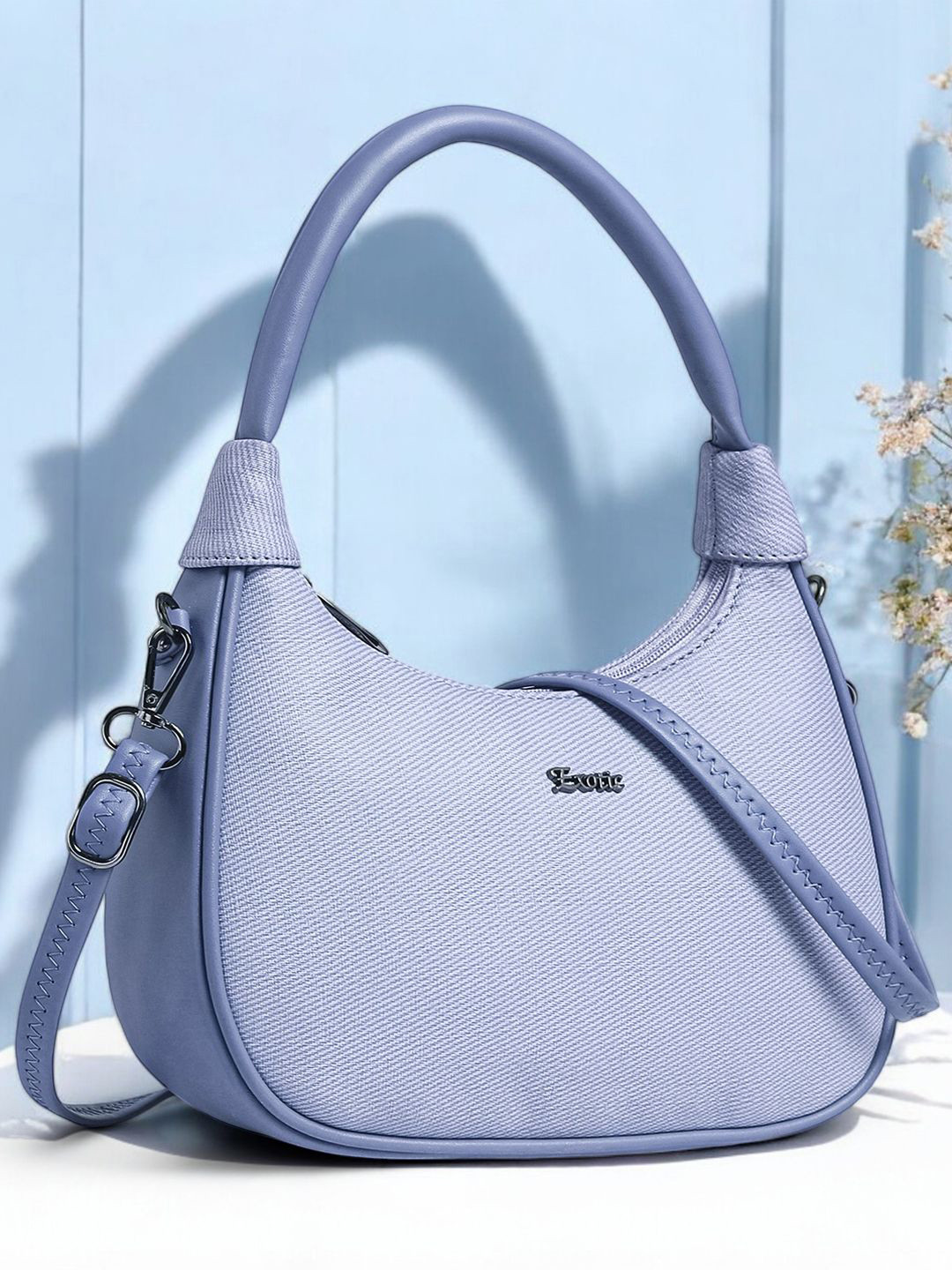 Buy Exotic Textured Swagger Hobo Bag - Handbags for Women 31942243 | Myntra