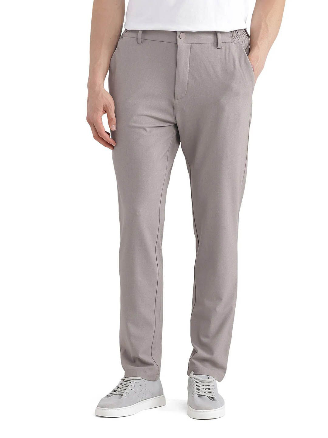 Buy RARE RABBIT Men Regular Fit Tailored Trousers - Trousers for Men ...