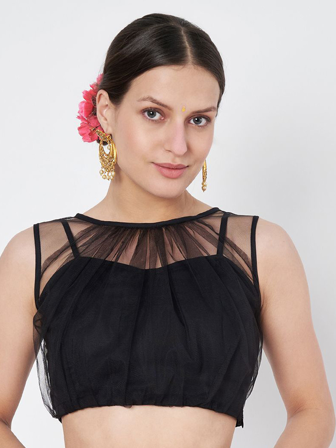 Buy Studio Rasa Women Sheer Crop Top - Tops for Women 31984048 | Myntra