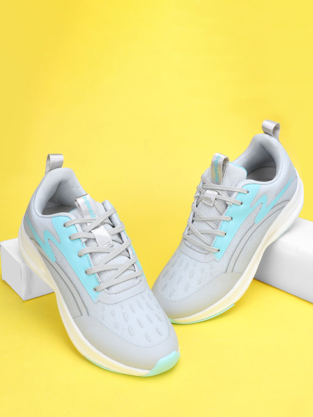 Buy Aqualite Women Colourblocked Round Toe Sneakers - Casual Shoes for ...