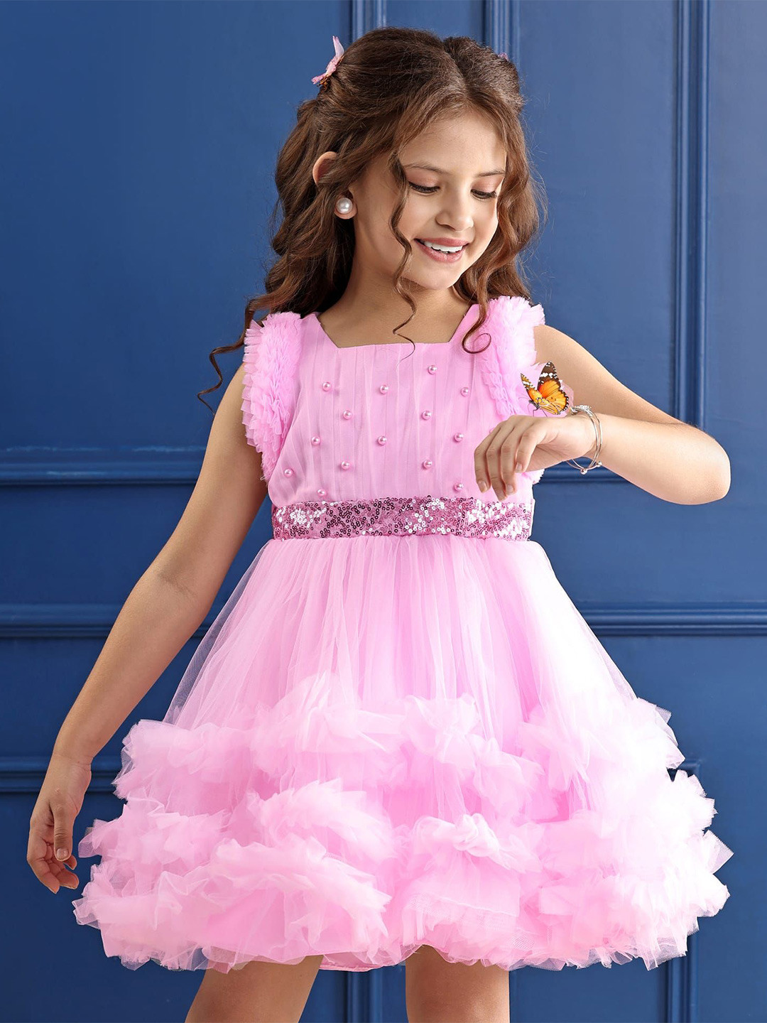 Buy Mark & Mia Girls Sleeveless Fit And Flare Party Dress - Dresses for ...