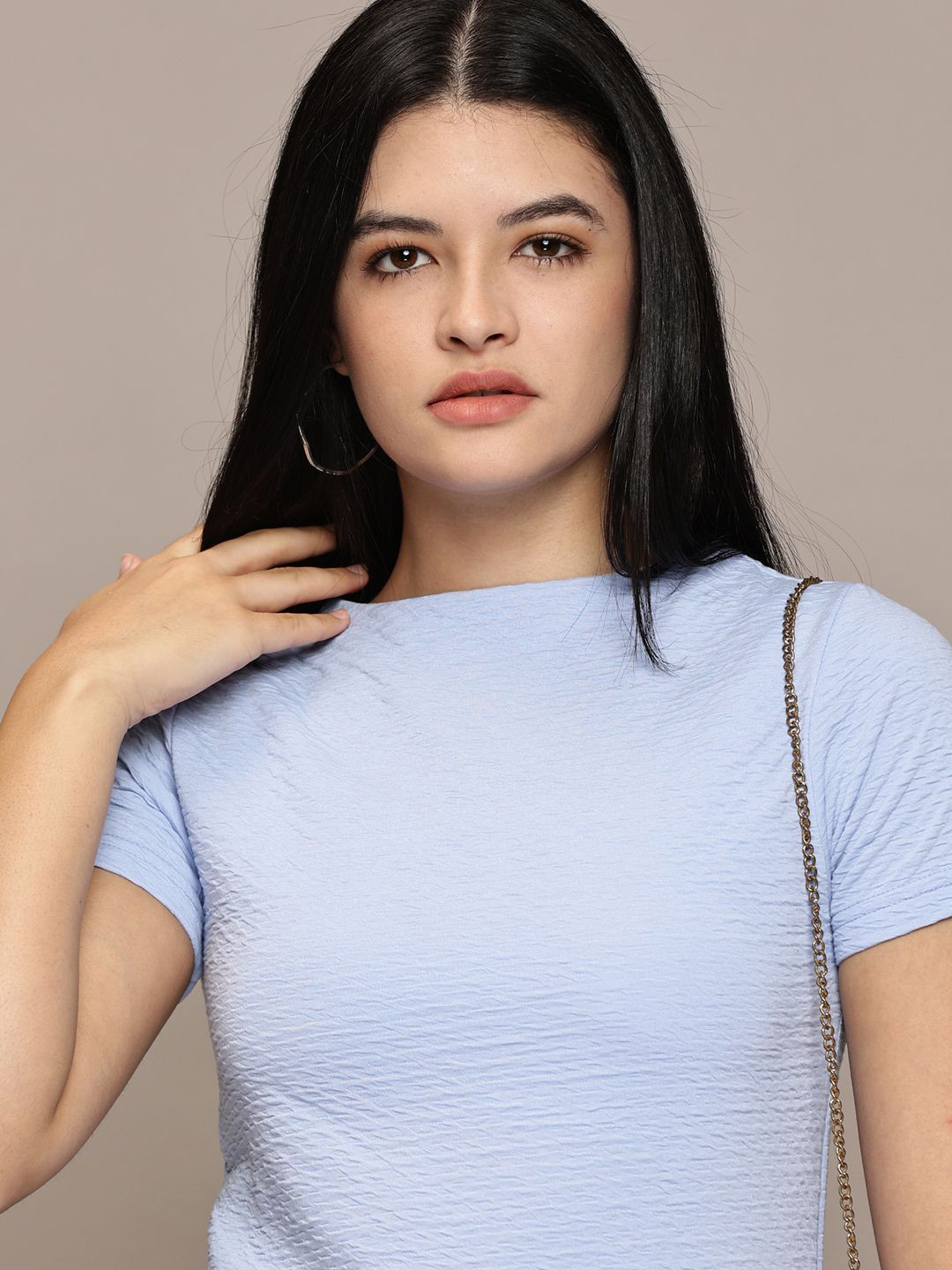 Buy French Connection Women Self Design Top - Tops for Women 31987281 ...