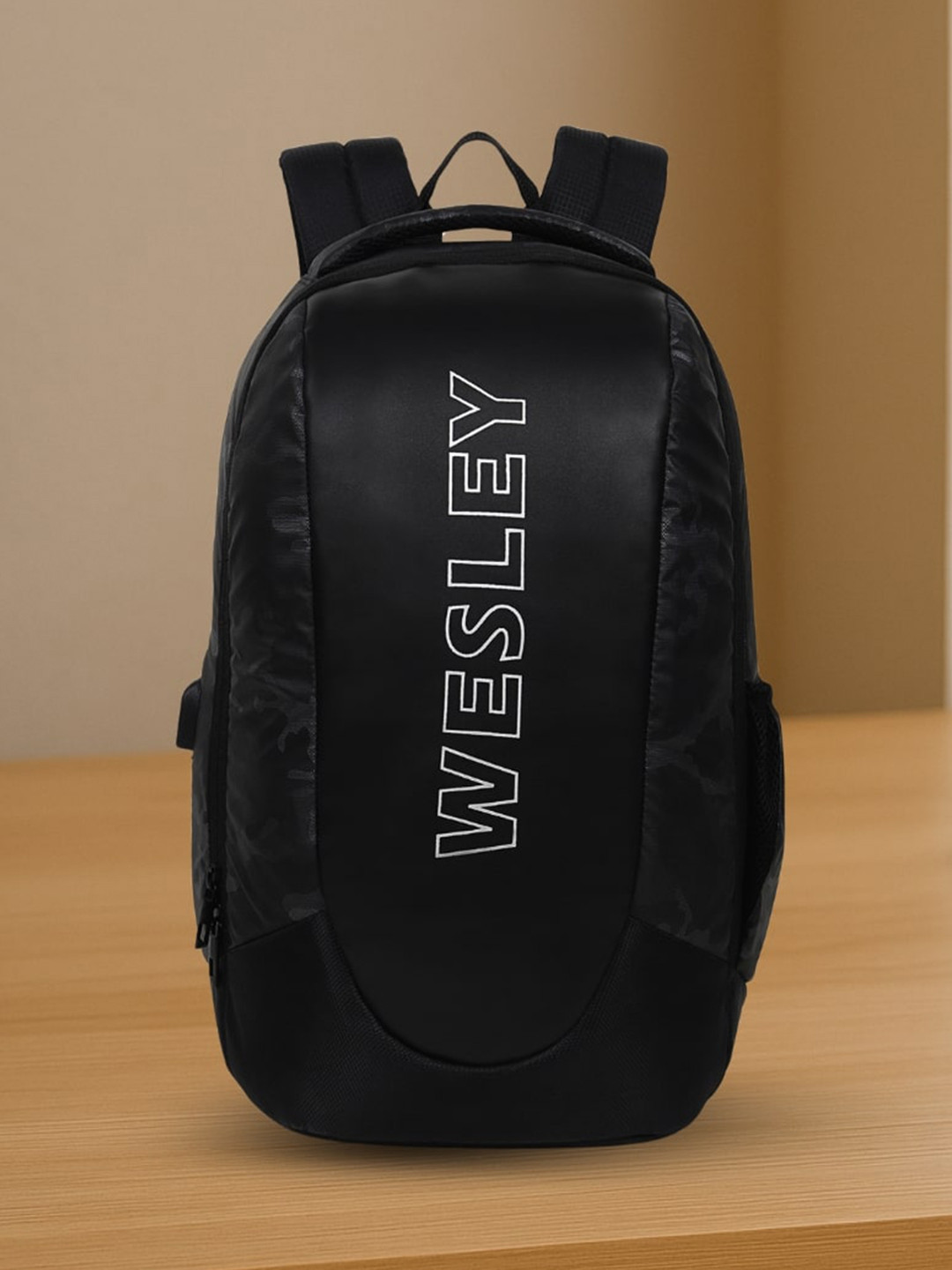 Buy Wesley Unisex Backpack With USB Charging Port - Backpacks for ...