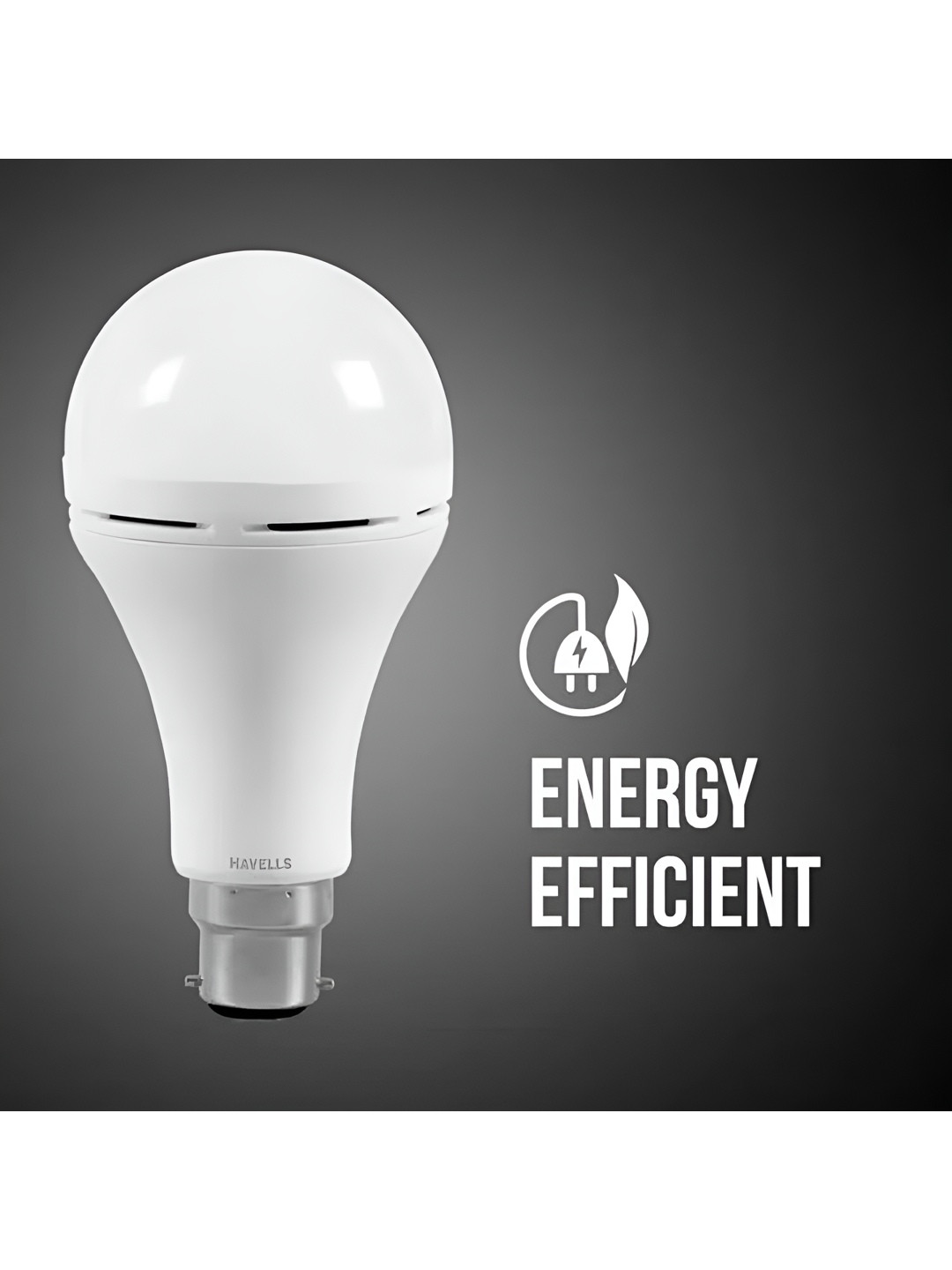 Buy Havells White LED 9W Inverter Bulb With 3 Dimmable Mode Option ...