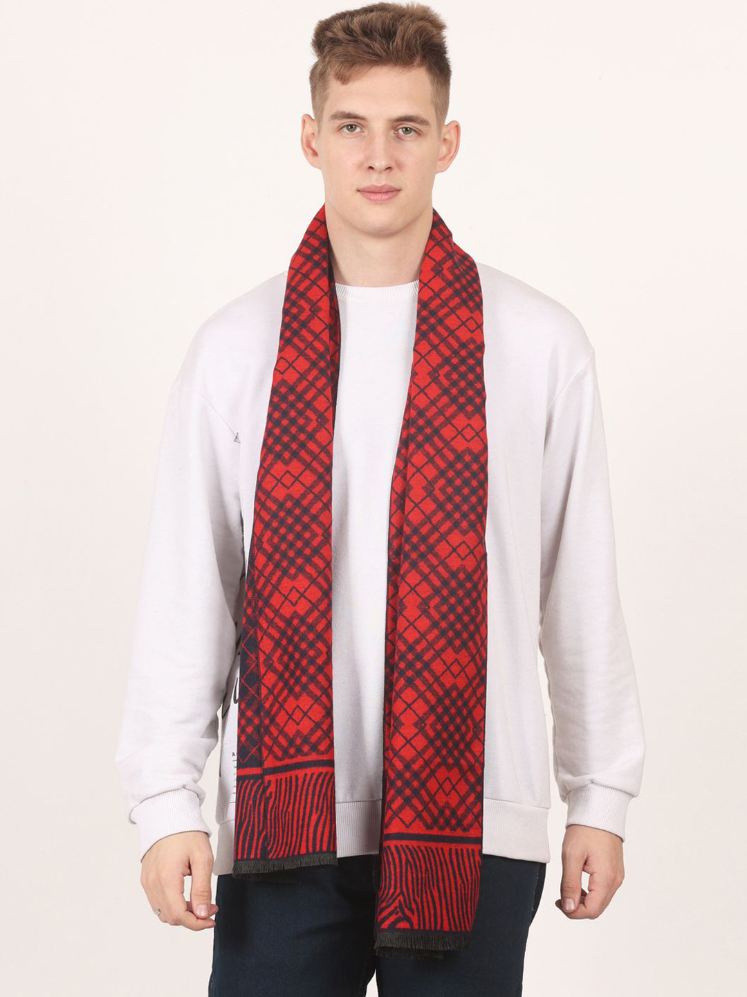 Buy Cazzano Men Acrylic Mufflers - Mufflers for Men 32038012 | Myntra