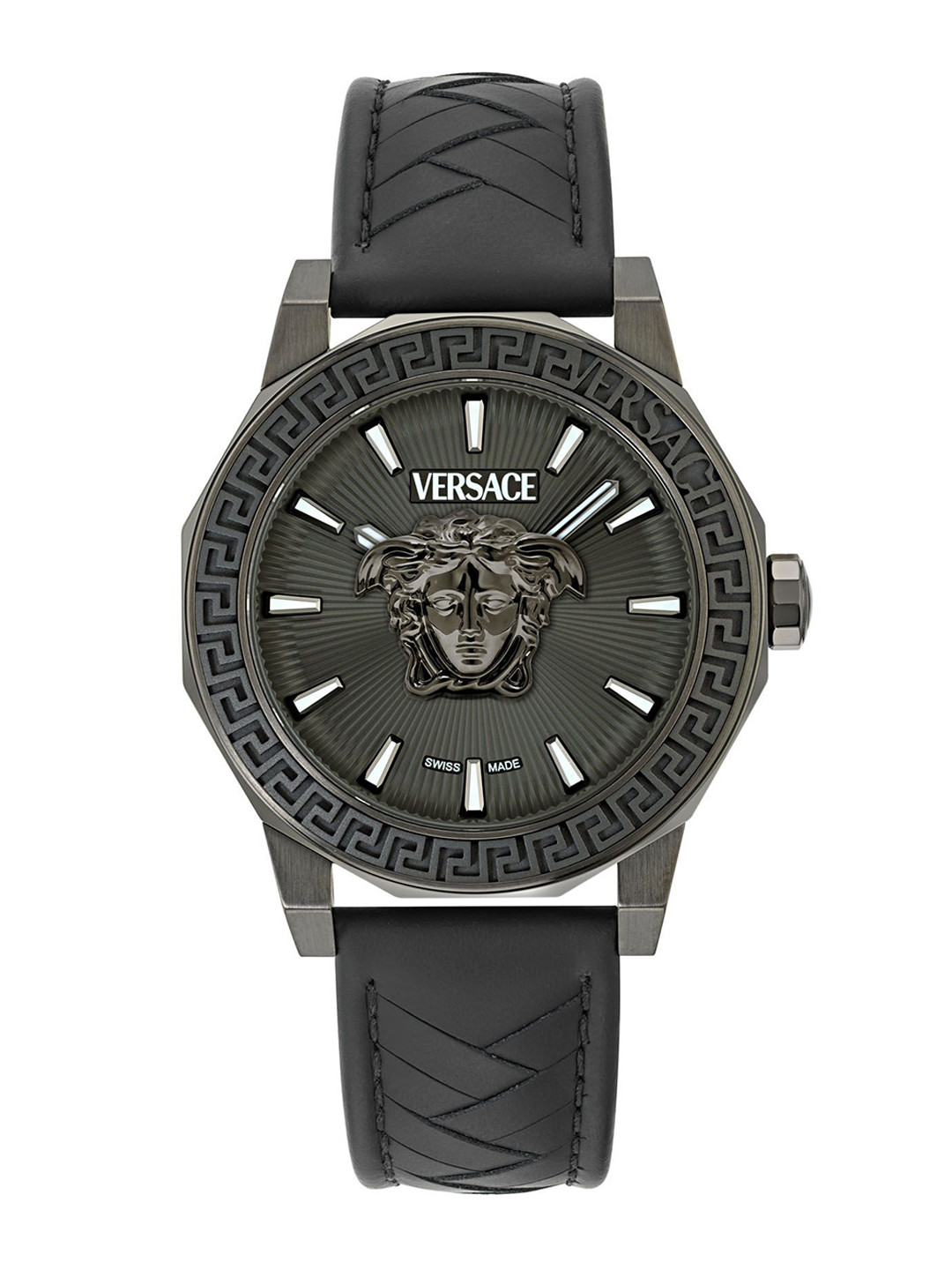 Buy Versace Men Embellished Dial & Straps Analogue Watch VE9I00224 ...