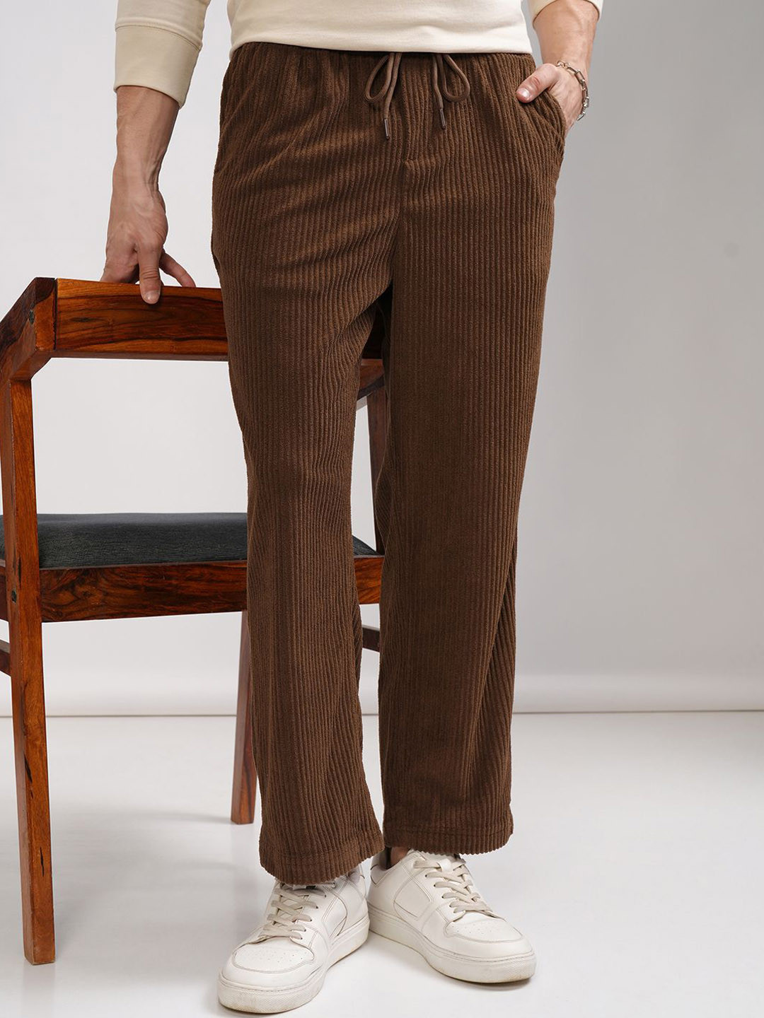 Buy HIGHLANDER Men Loose Fit Trousers - Trousers for Men 32045571 | Myntra
