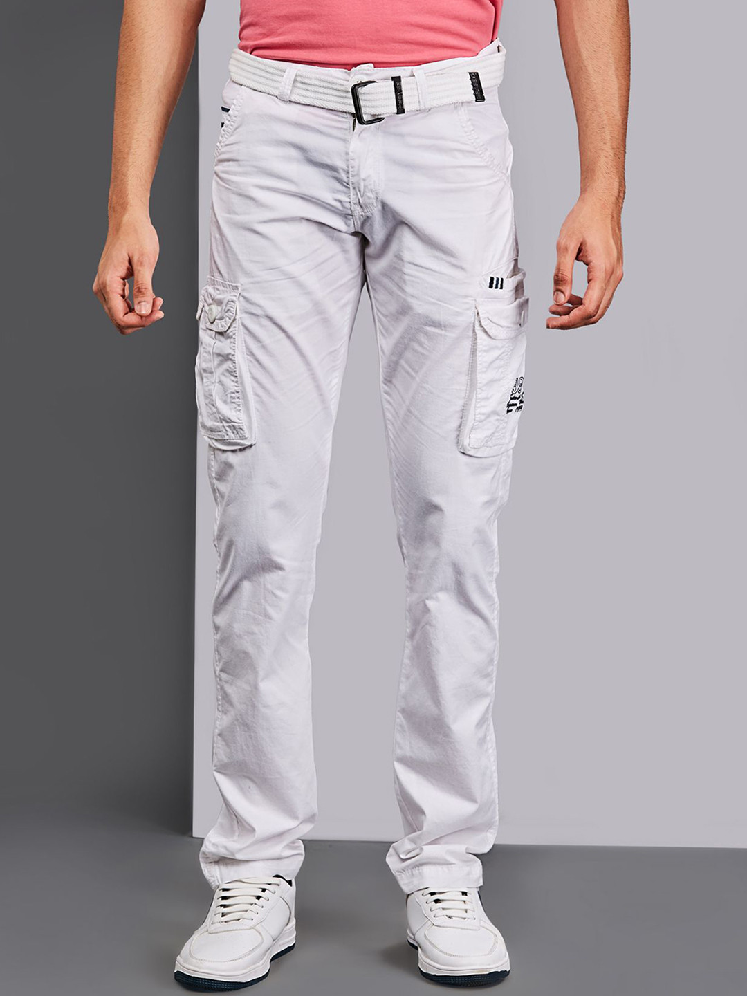 Buy Beevee Men Regular Fit Cargos Trousers - Trousers for Men 32056175 ...
