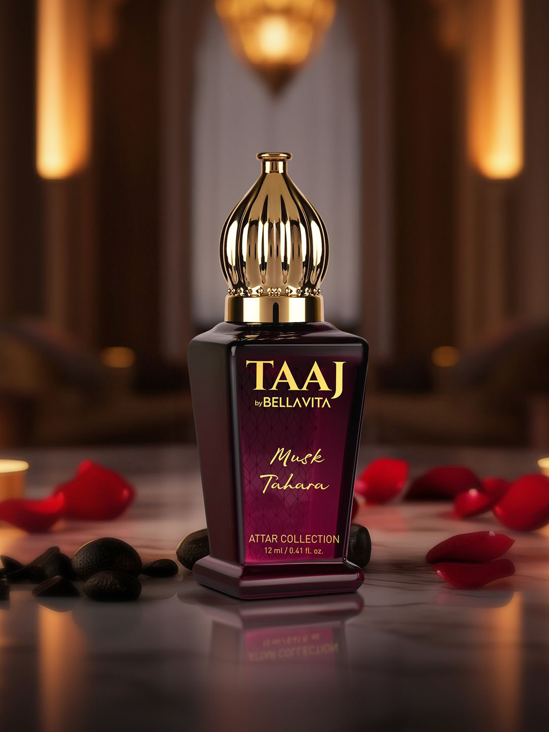 Buy Bella Vita Organic Taaj Musk Tahara Non Alcoholic Roll On Attar ...