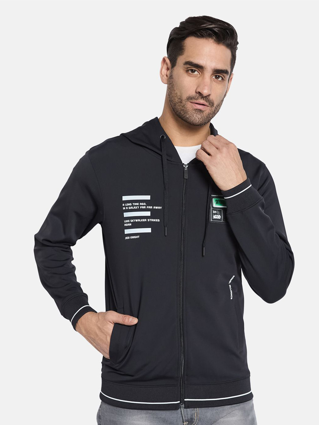 Buy Octave Men Hooded Sweatshirt - Sweatshirts for Men 32073447 | Myntra