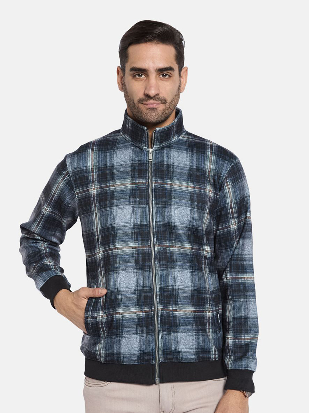 Buy Octave Men Colourblocked Sweatshirt - Sweatshirts for Men 32073456 ...