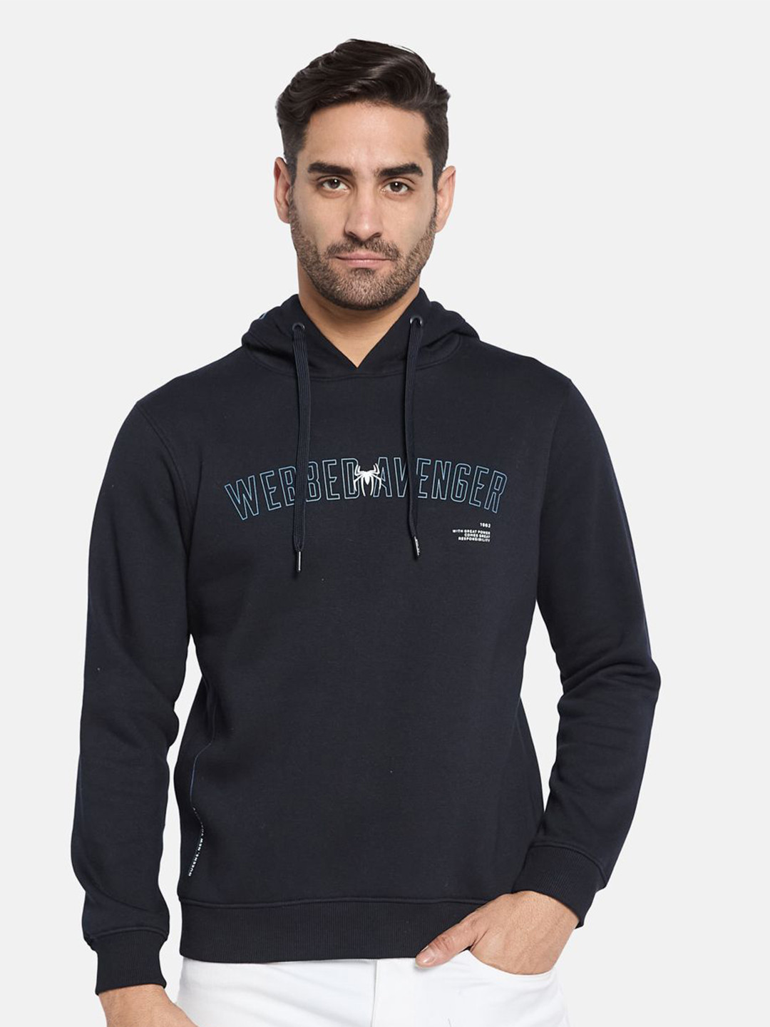 Buy Octave Men Hooded Pullover Sweatshirt - Sweatshirts for Men ...