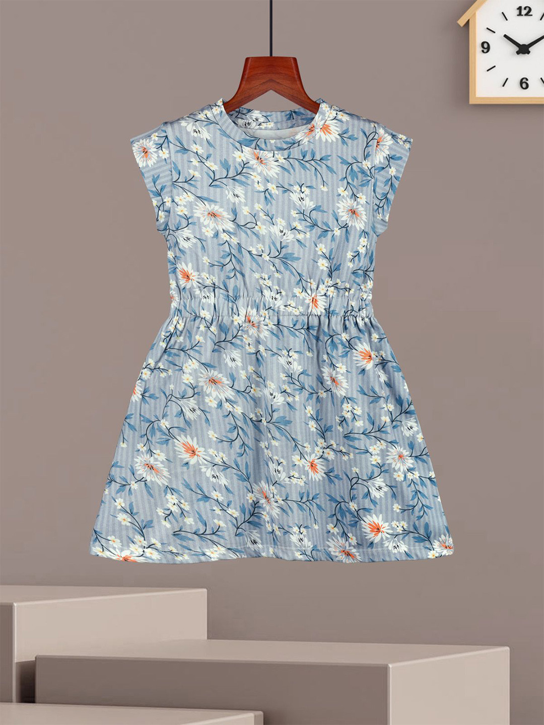 Buy HELLCAT Girls Graphic Printed A Line Cotton - Dresses for Girls ...