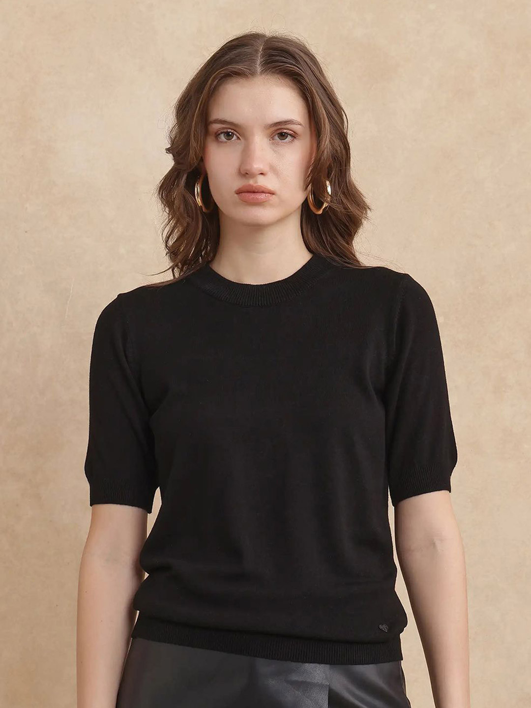Buy RAREISM Women Rohrdo Primary Black - Sweaters for Women 32090469 ...