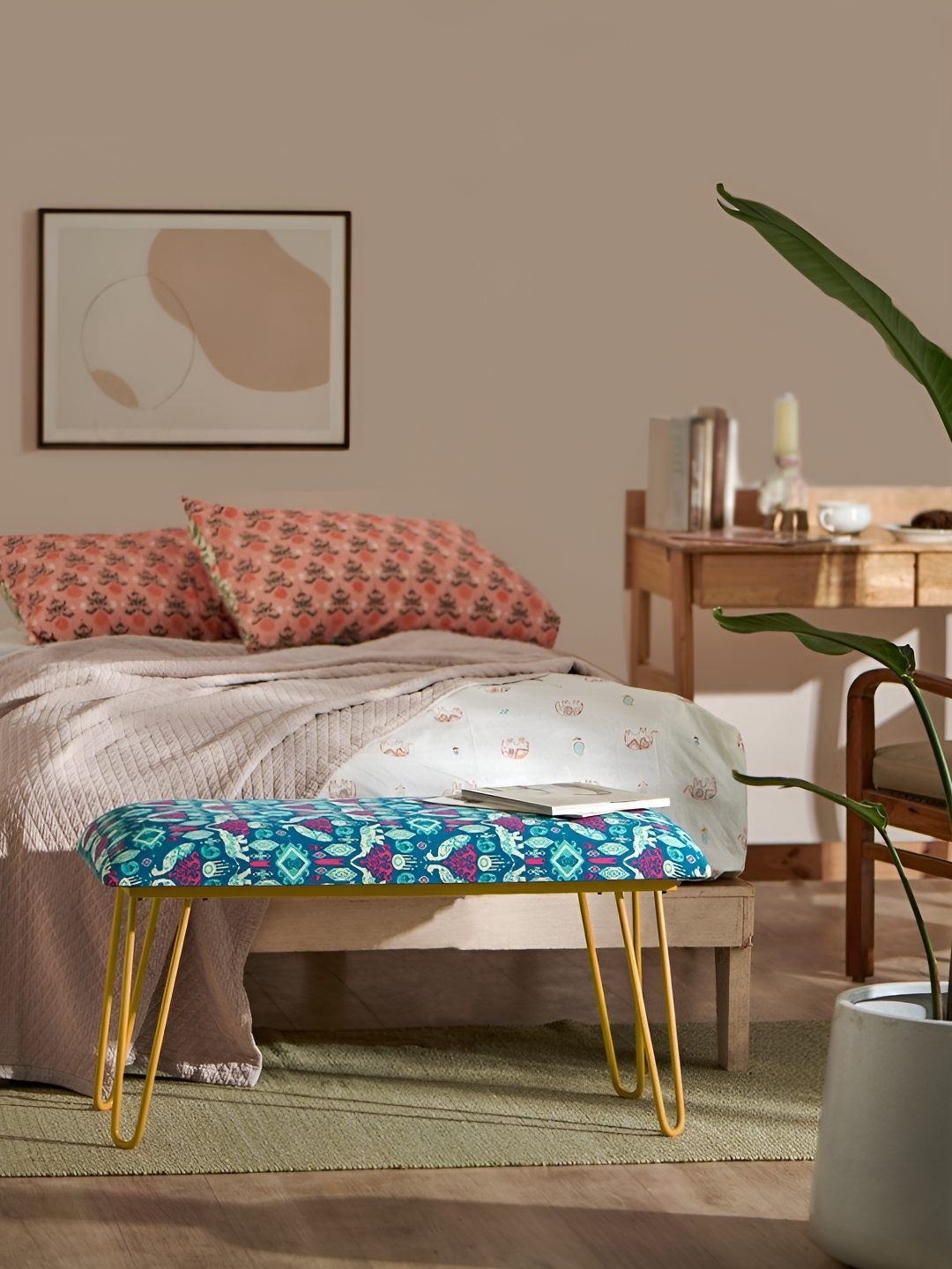 Buy Chumbak Kitsch Bench Royal Animals Lounge Chair - Lounge Chair for ...