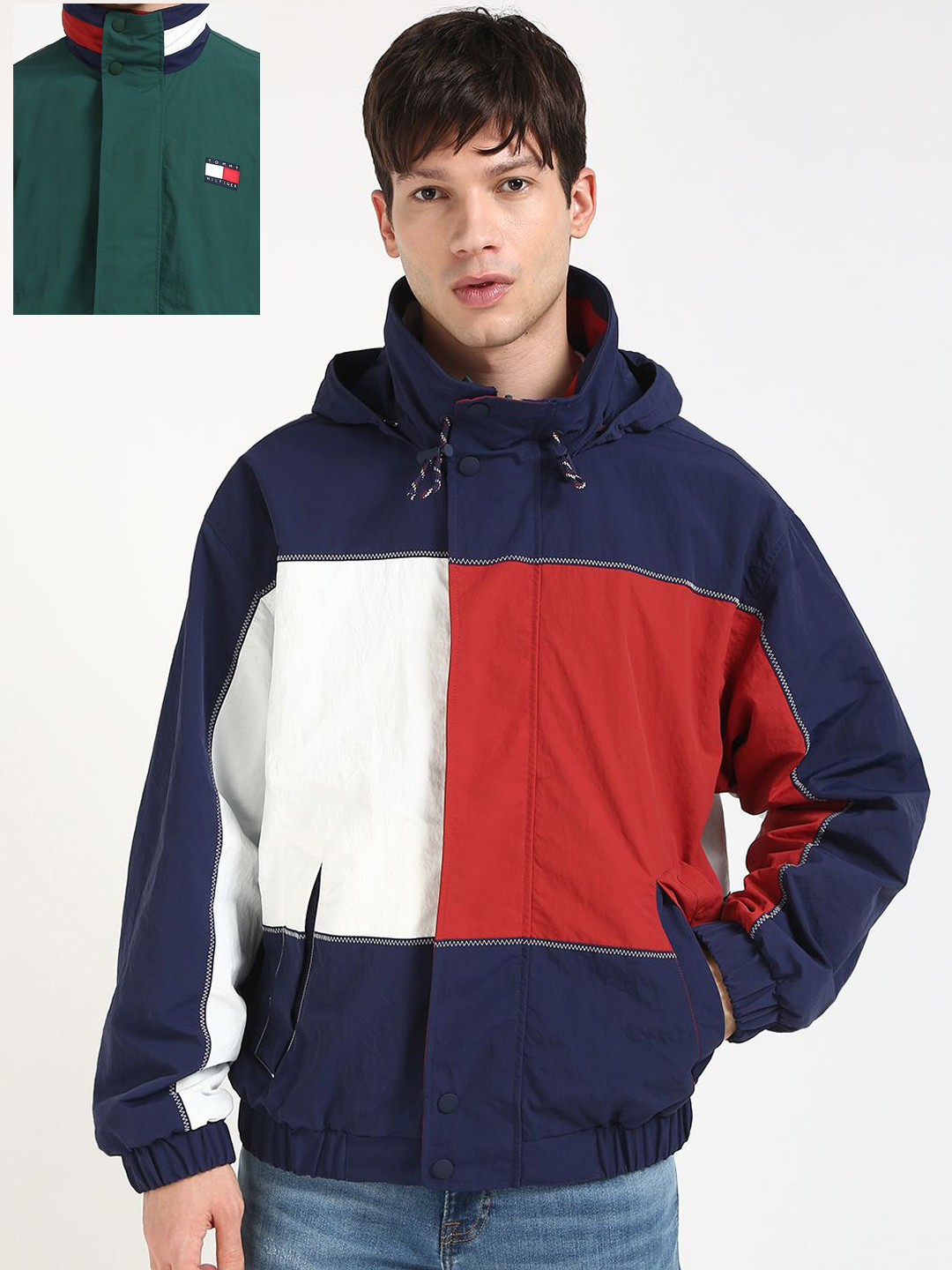 Buy Tommy Hilfiger Men Bomber Jacket - Jackets for Men 32105425 | Myntra