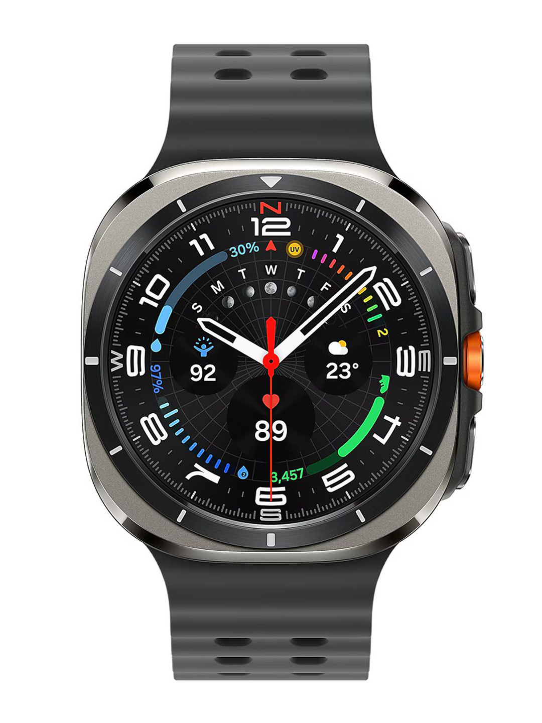 Buy Samsung Unisex Galaxy Ultra Smart Watch SM L705FZTAINS Titanium ...