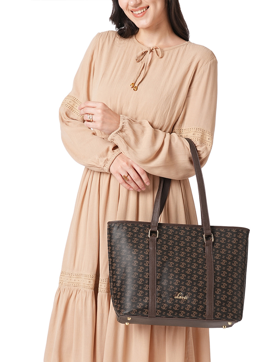 Buy Lavie Women Mono LL Meryl Tote Handbag - Handbags for Women ...