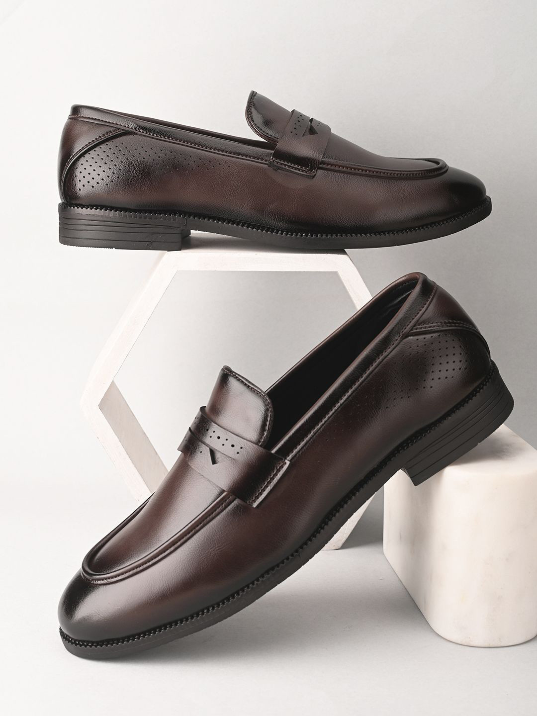 Buy INVICTUS Men Formal Loafers Shoes - Formal Shoes for Men 32111261 ...