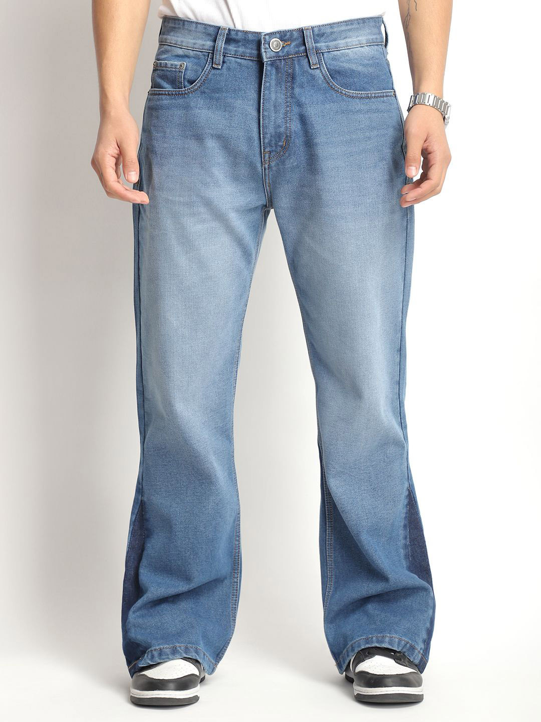 Buy JIMMY & JORDAN Men Jean Bootcut Light Fade Jeans - Jeans for Men ...